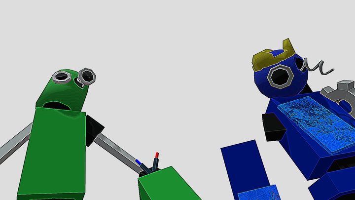 Rainbowfriends 3D models - Sketchfab