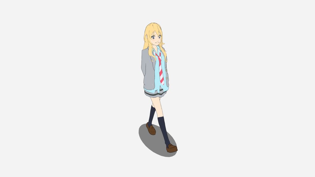 Anime - Female - A 3D model collection by ArtFictional - Sketchfab