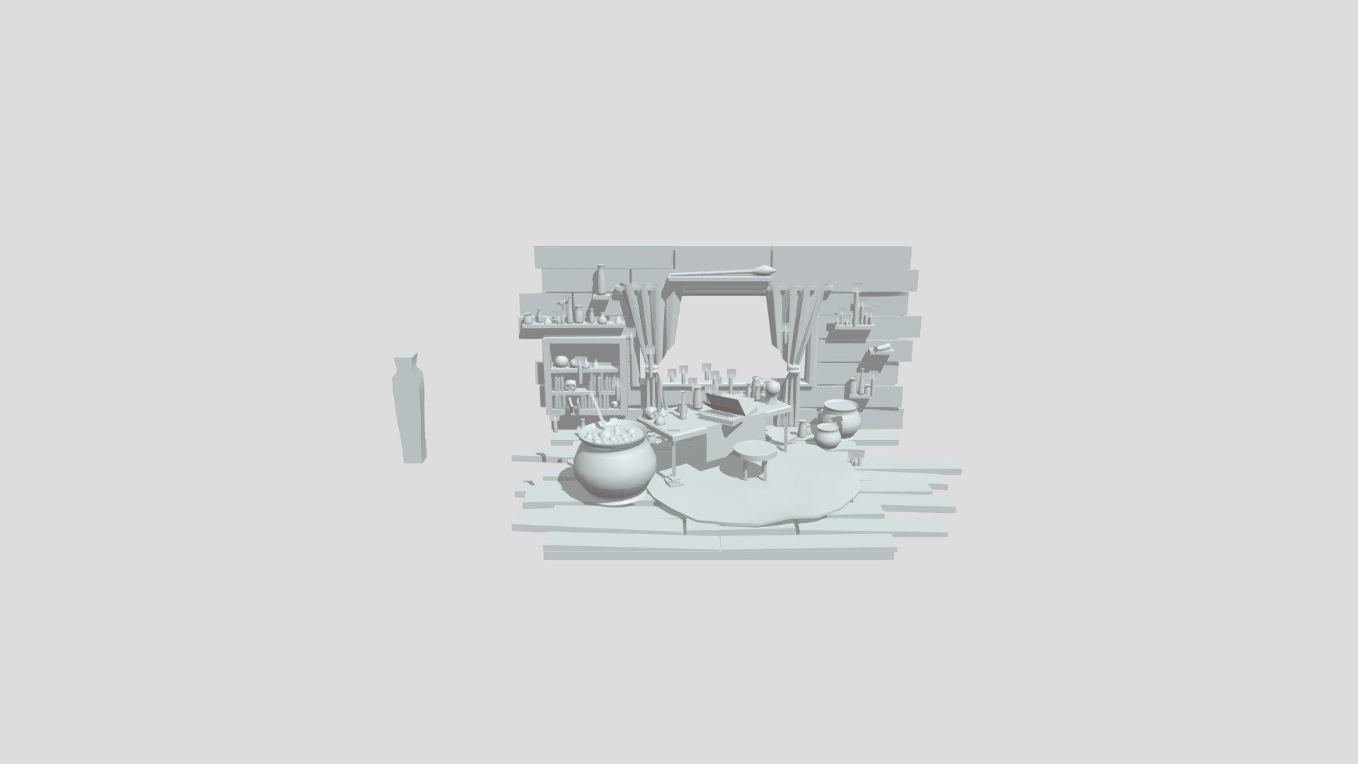 Witch Room - 3D model by Ashley_Money [54d7ad0] - Sketchfab