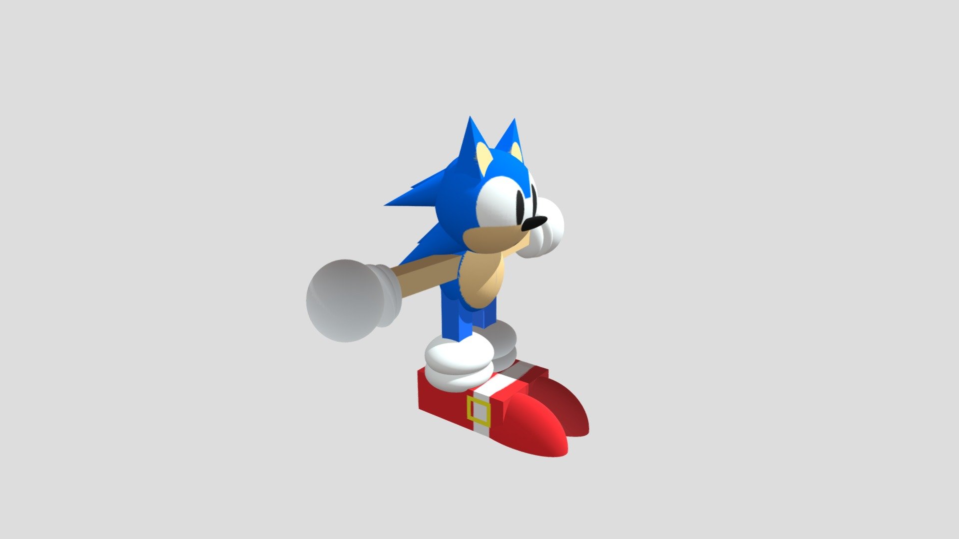 Sonic The Hedgehog - 3D model by matheuscristianmarques [54d97ae ...