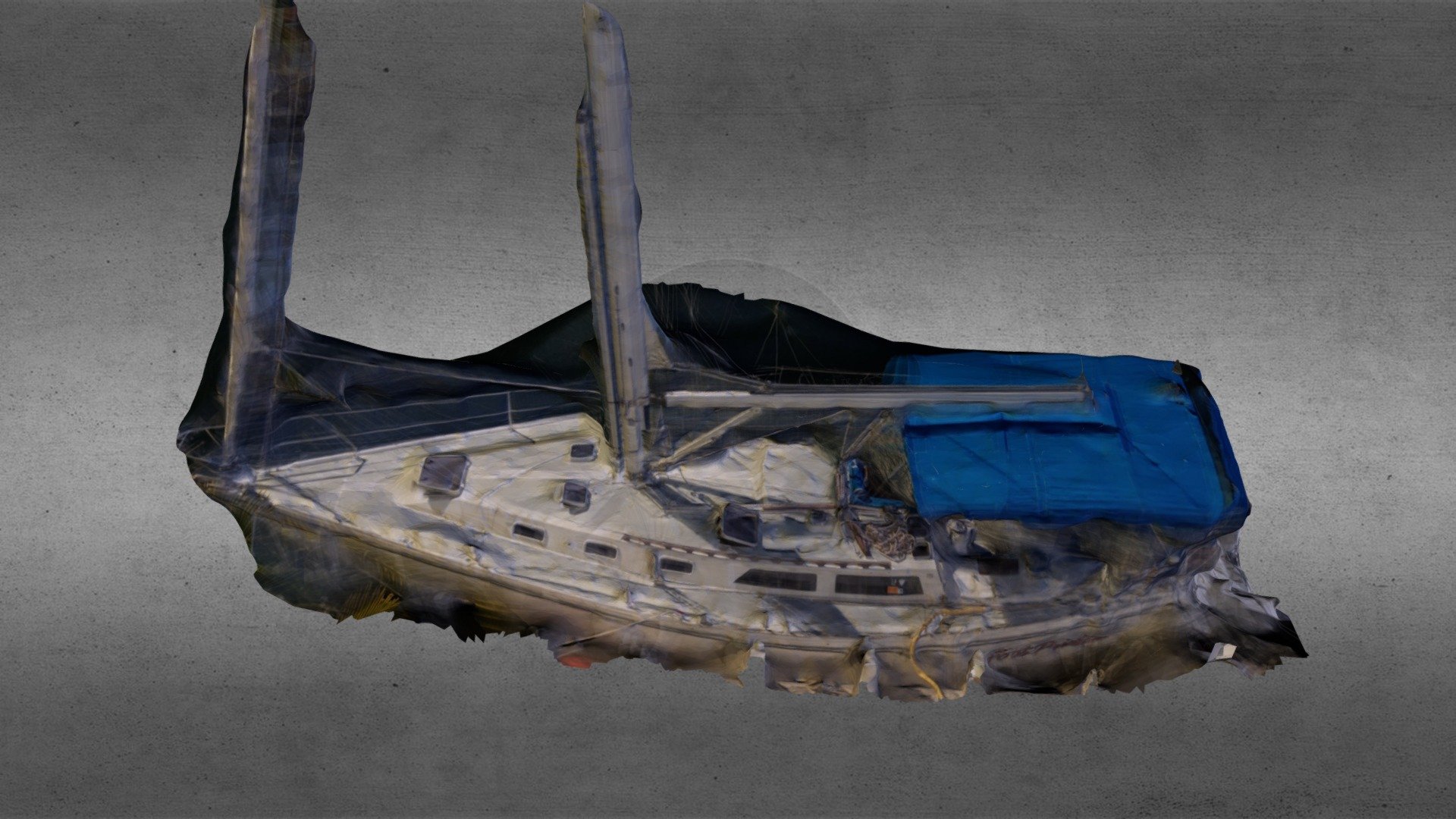 Sailboat - Foot Prints - 3D model by switzerbaden [54d99c8] - Sketchfab