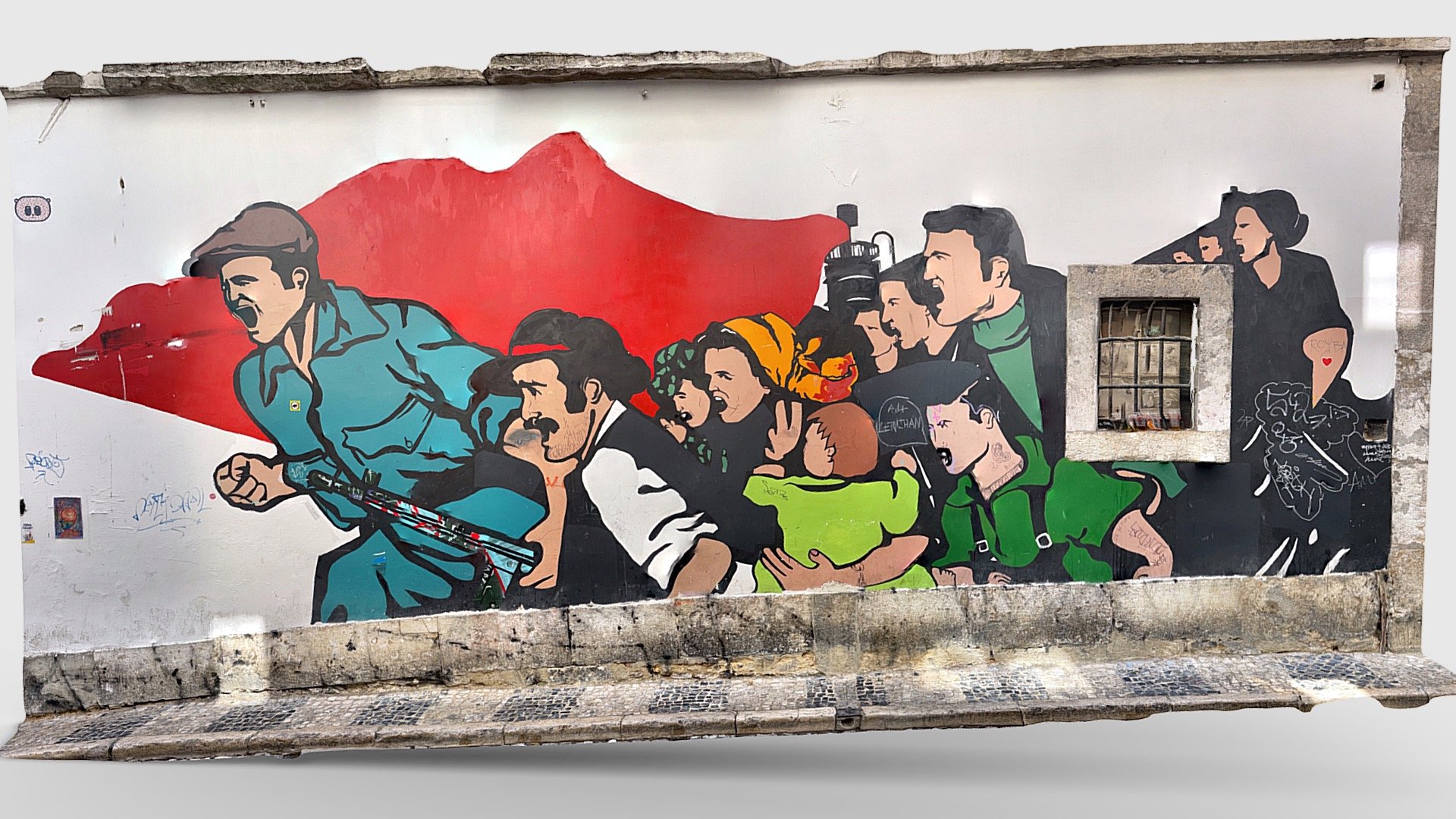 Mural - 3D model by Stuart Rosenberg (@s2rosenberg) [54da754] - Sketchfab