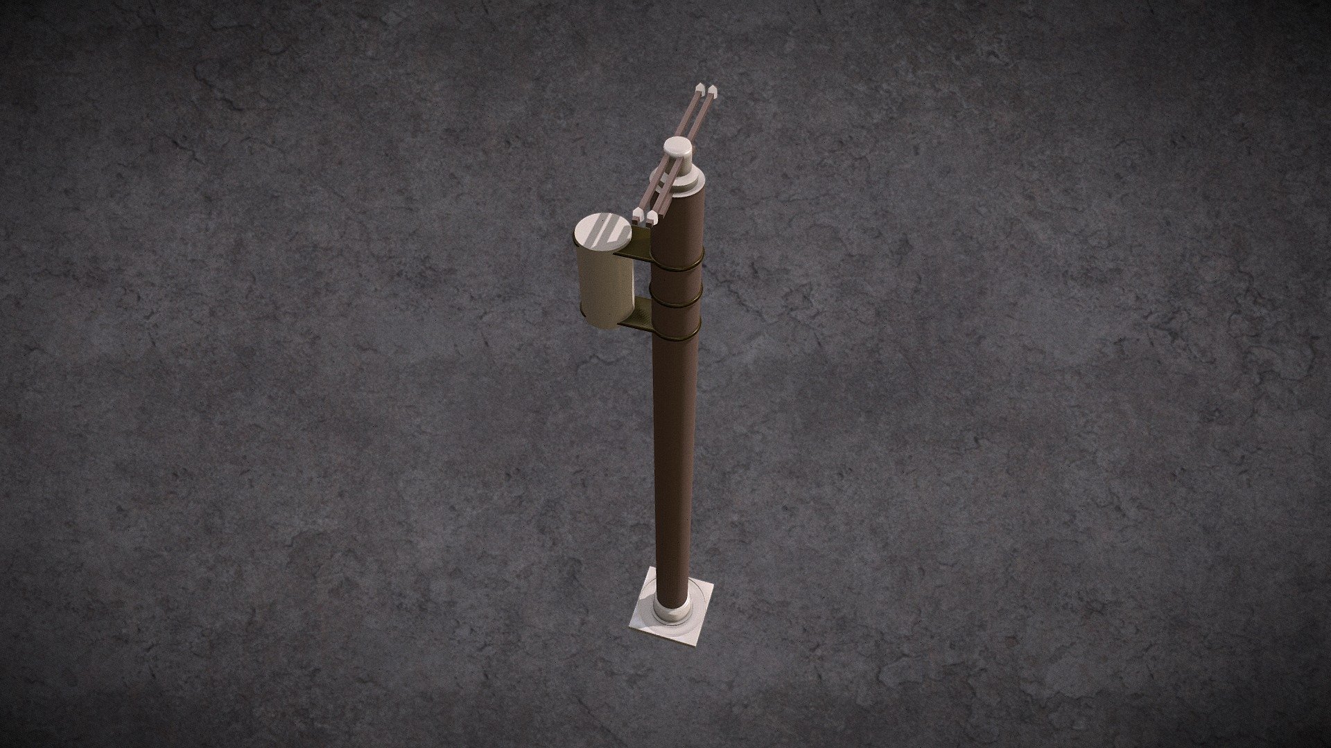 Telegraph Pole WIP - By Velivian Fesothe - 3D model by Velivian Fesothe ...