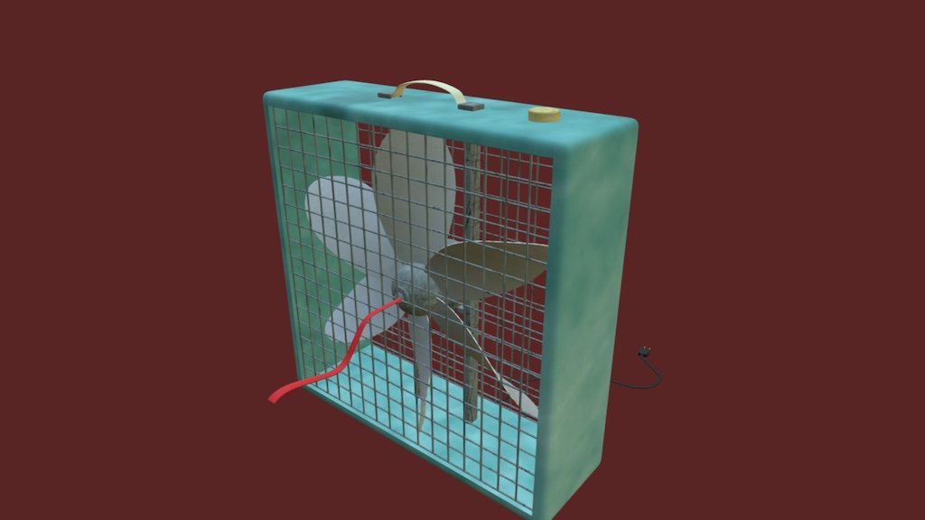 Box Fan - 3D model by uncle808us [54db4d8] - Sketchfab