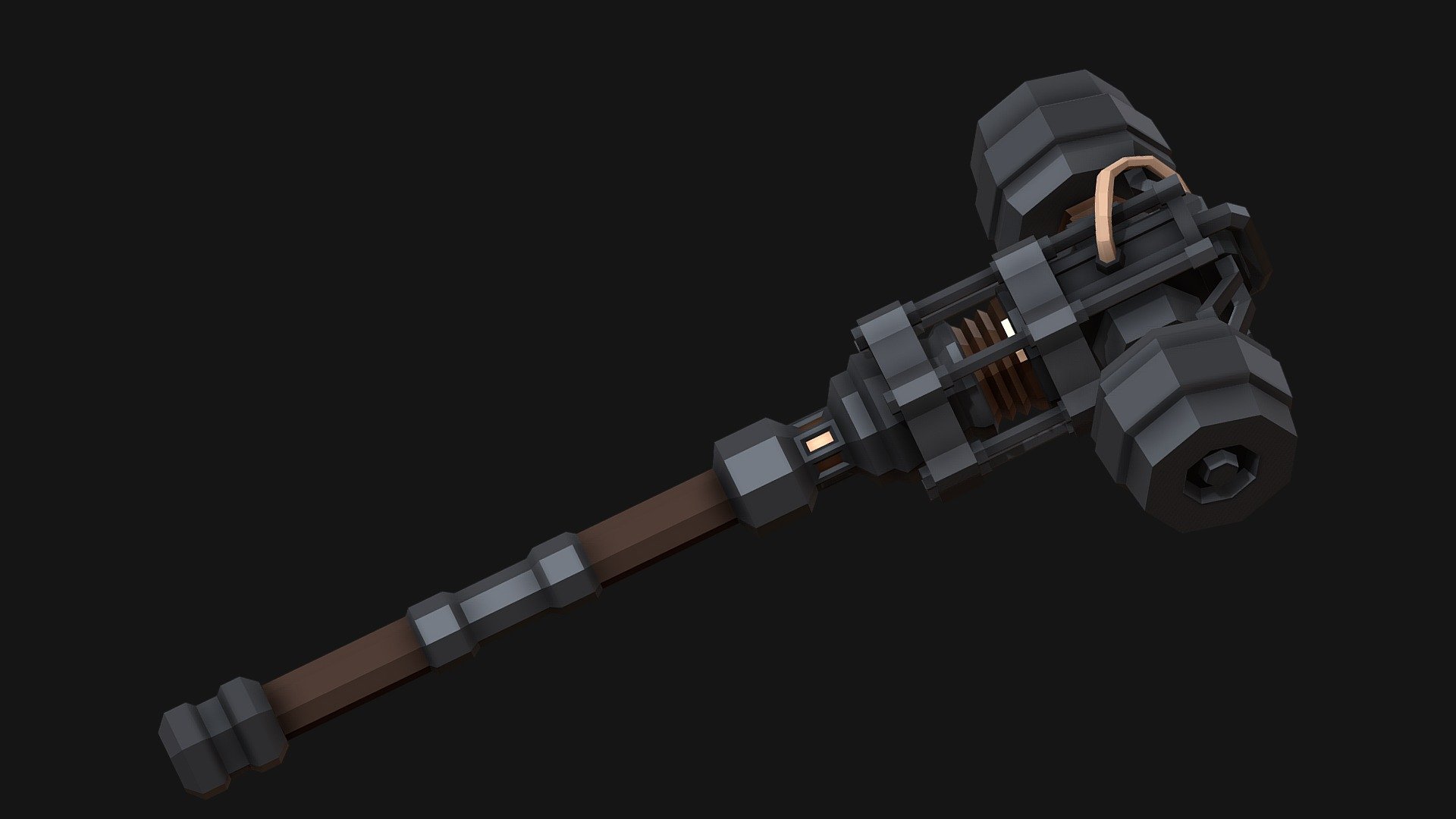 Super Sledge (Low Poly) - 3D model by Likonisa (@eDU6tjT5IDwTntq ...