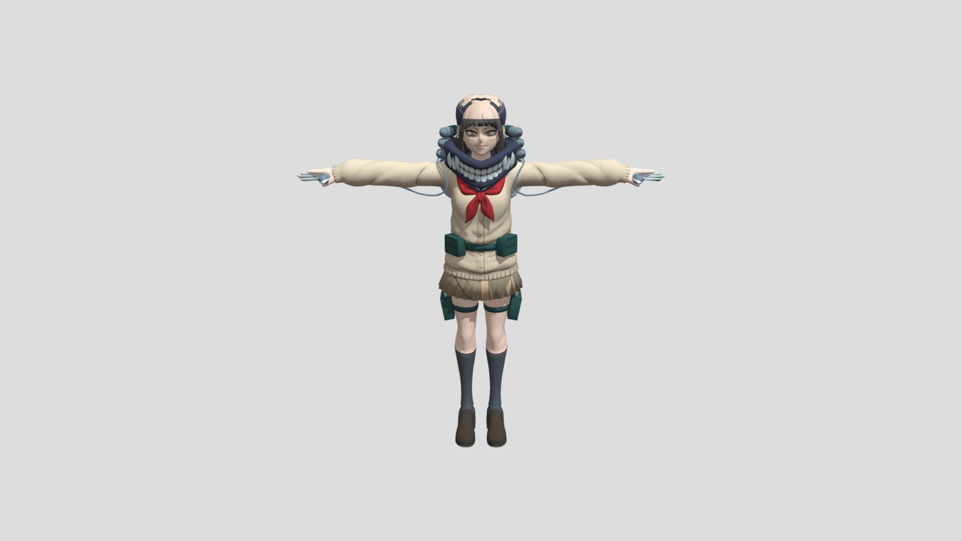 Himiko Toga - 3D model by Kawaii Toga (@lovechayanapas) [54dcfb6 ...