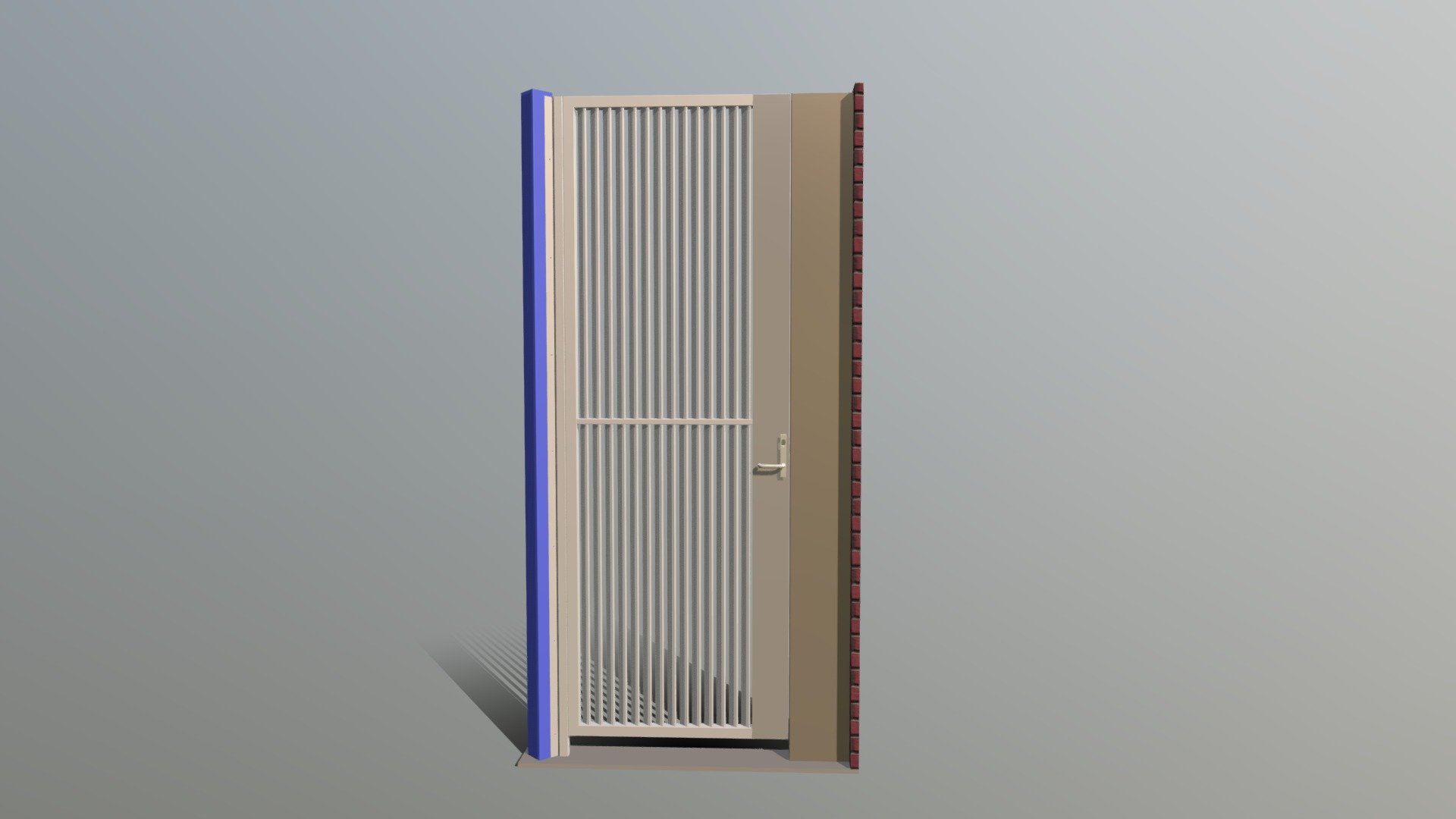 PD_Full Gate Assembly - Download Free 3D model by DarrenFalconer ...