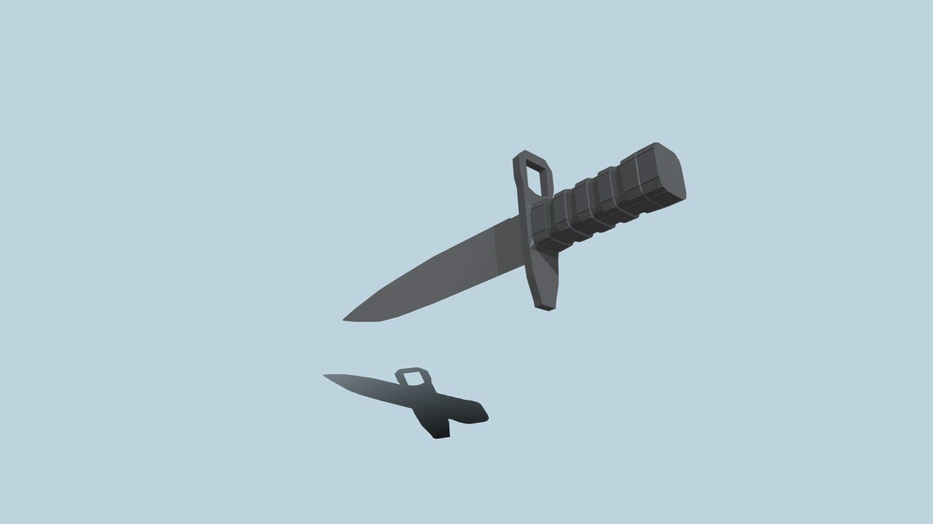 Low poly bayonet - Download Free 3D model by Sizzor [54e1368] - Sketchfab