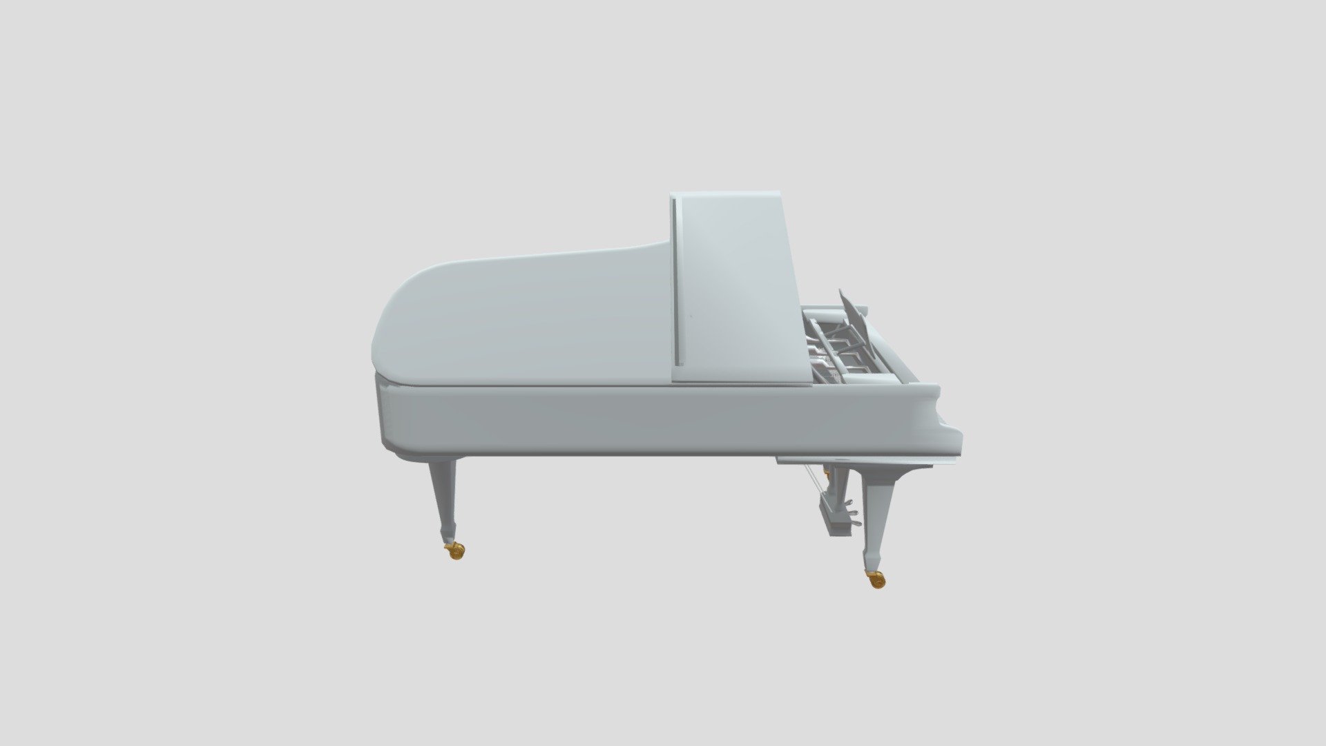 Grand Piano - 3D model by Takeda Keizoku (@takedakeizoku) [54e2ef5 ...