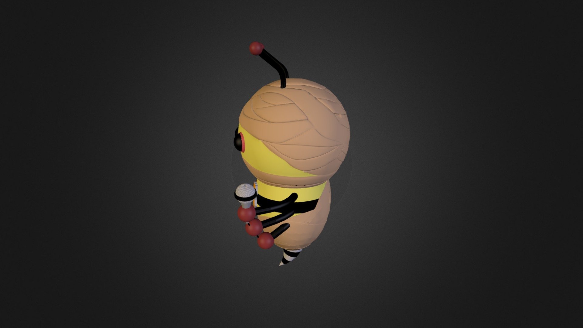 Mummy Bee - 3D model by micakoh [54e2f60] - Sketchfab