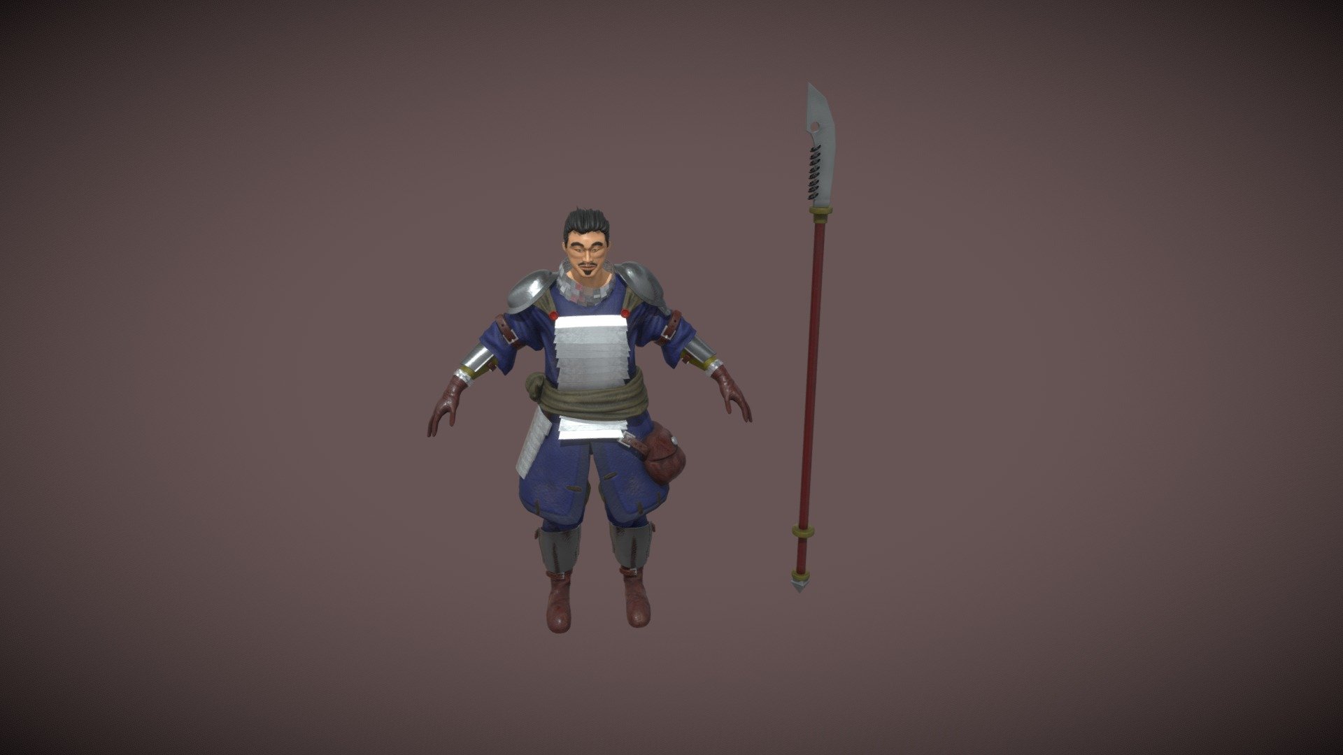 Chinesse Han Soldier - Download Free 3D model by Jérôme Dacremont ...