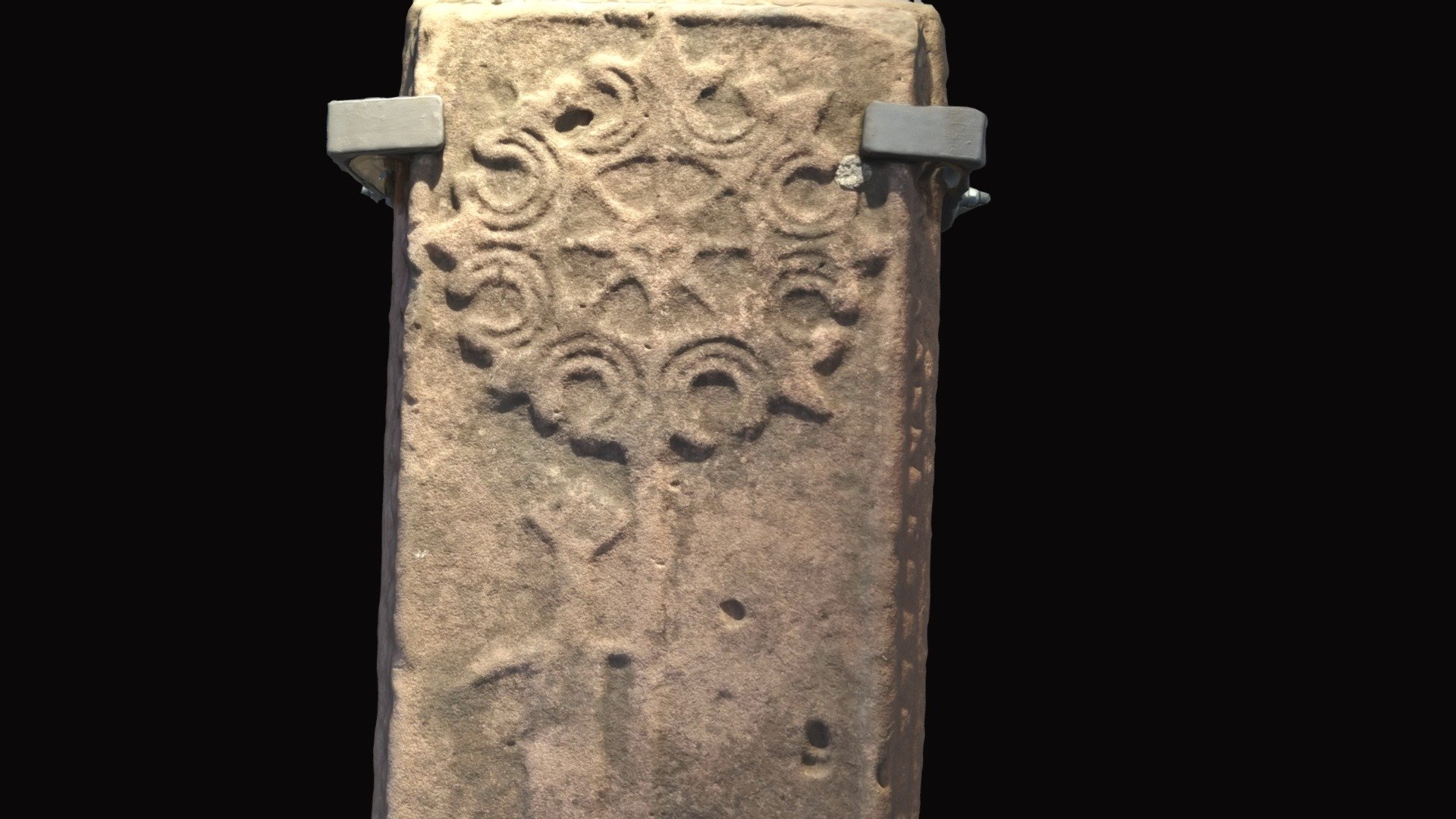 Cullicudden, calvary cross graveslab 'C' - 3D model by Gnomonsland ...