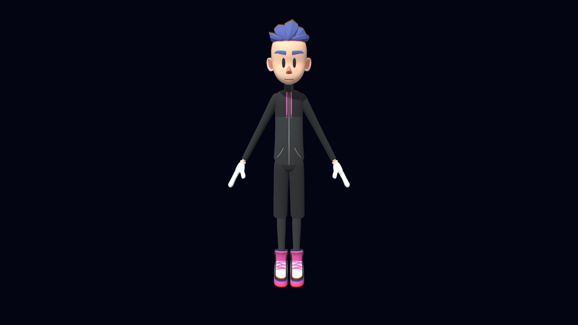 TOAnimate - Lil'Max Cartoony Rig - 3D model by TOAnimate [54e696c ...