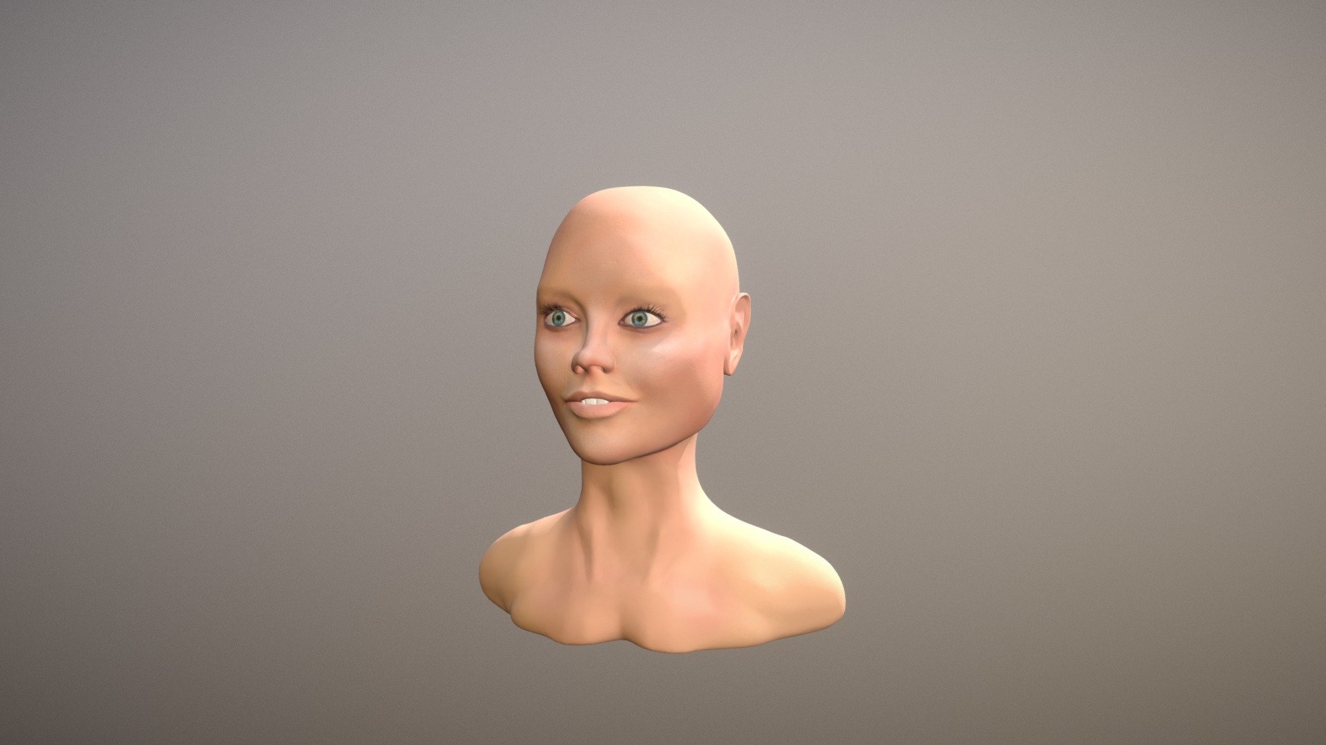 Head - 3D model by Graham (@Graham.Jolliffe) [54e779c] - Sketchfab