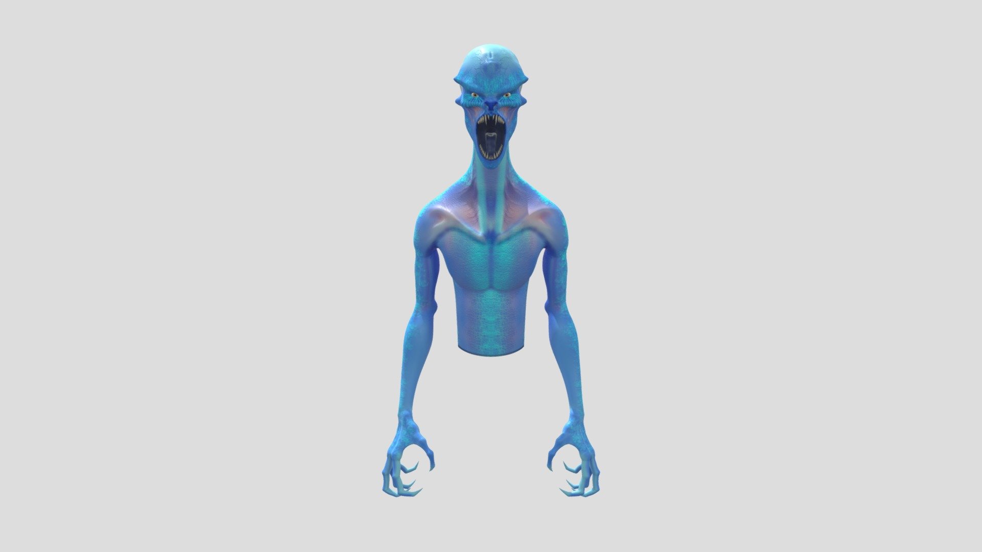 alien - 3D model by sangeetdey [54e83f6] - Sketchfab