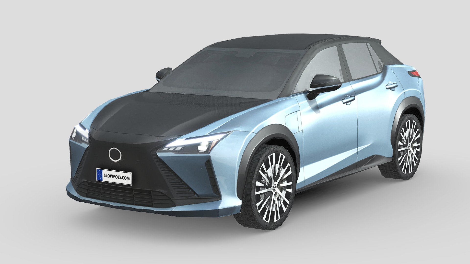 Lexus RZ 450e 2023 - Buy Royalty Free 3D model by slowpoly [54e8755 ...