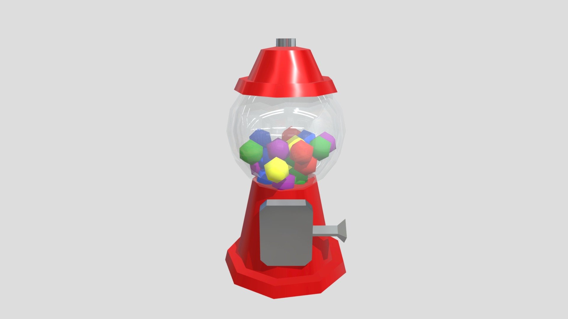 Gumball Machine - Download Free 3D model by karlgduffy [54ea1ce ...