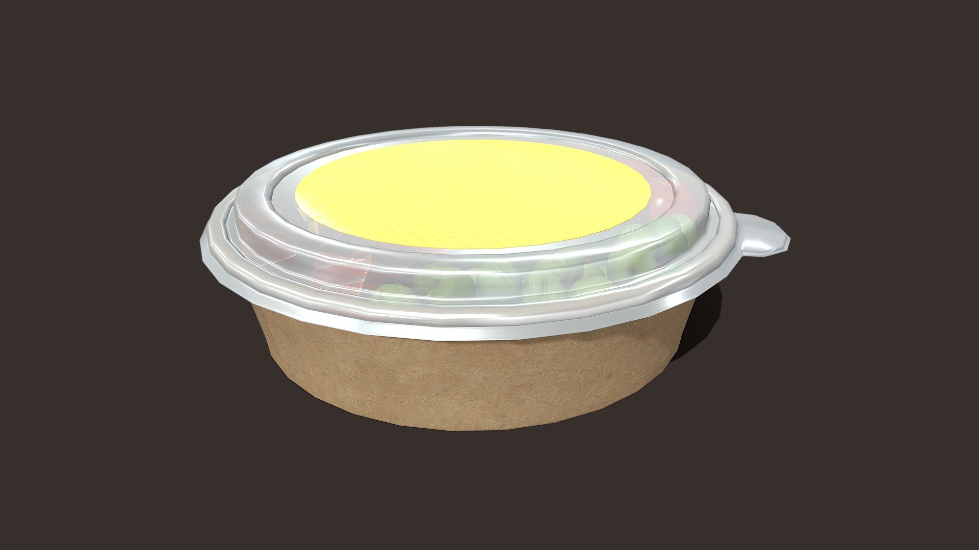 Round Food Container - Buy Royalty Free 3D model by MDgraphicLAB ...