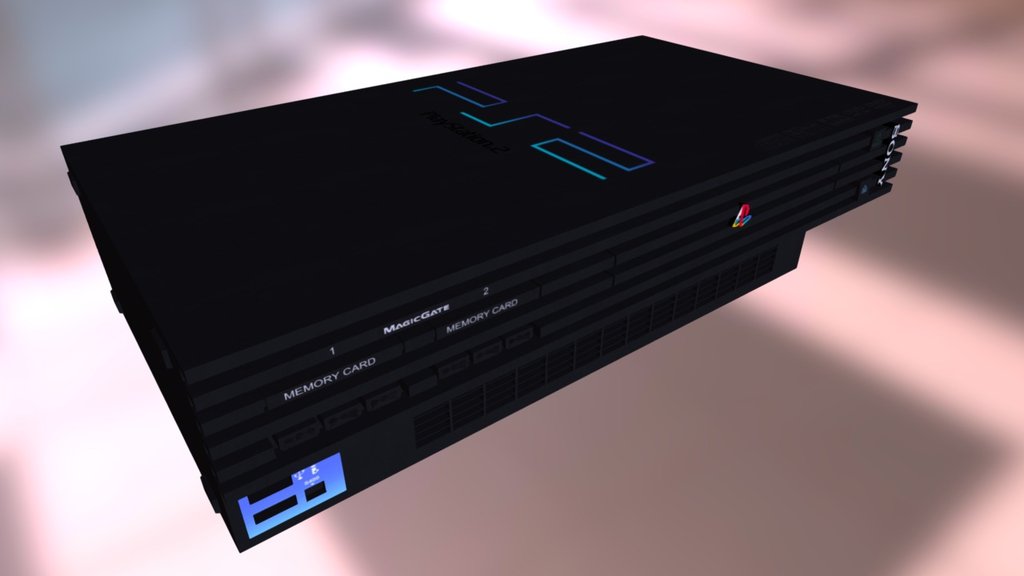 Playstation 2 - 3D model by jorischjuh [54ef06e] - Sketchfab