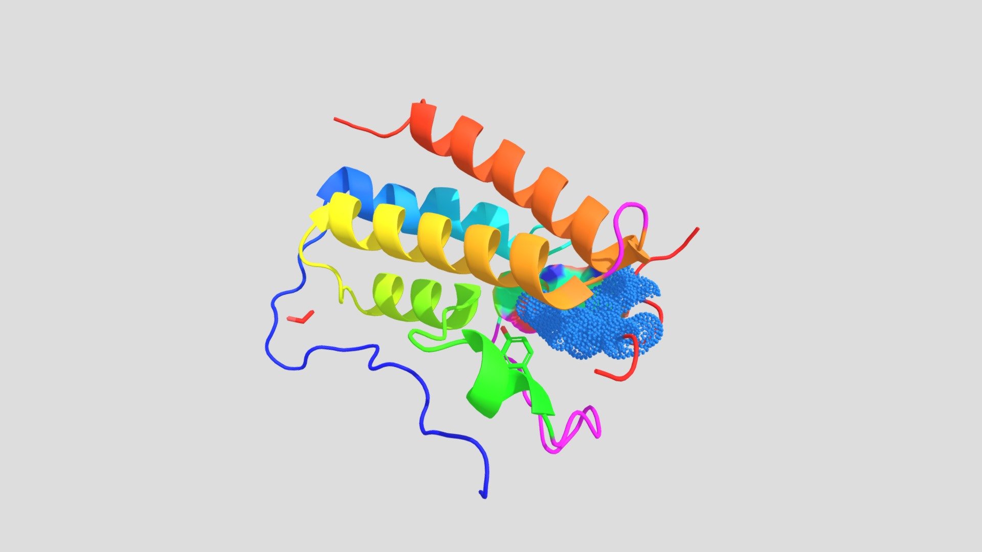 Key features of BRD4 visualised and annotated - 3D model by jkim6834 ...