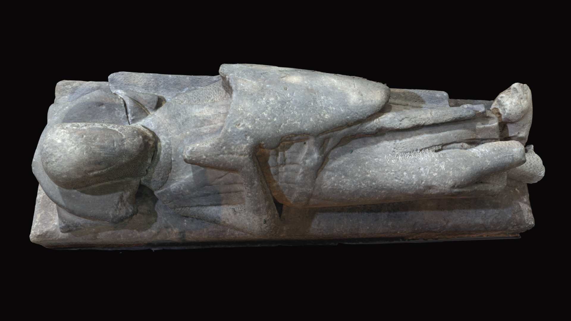 Pickhill, Yorkshire, effigy - 3D model by Gnomonsland [54efbc9] - Sketchfab