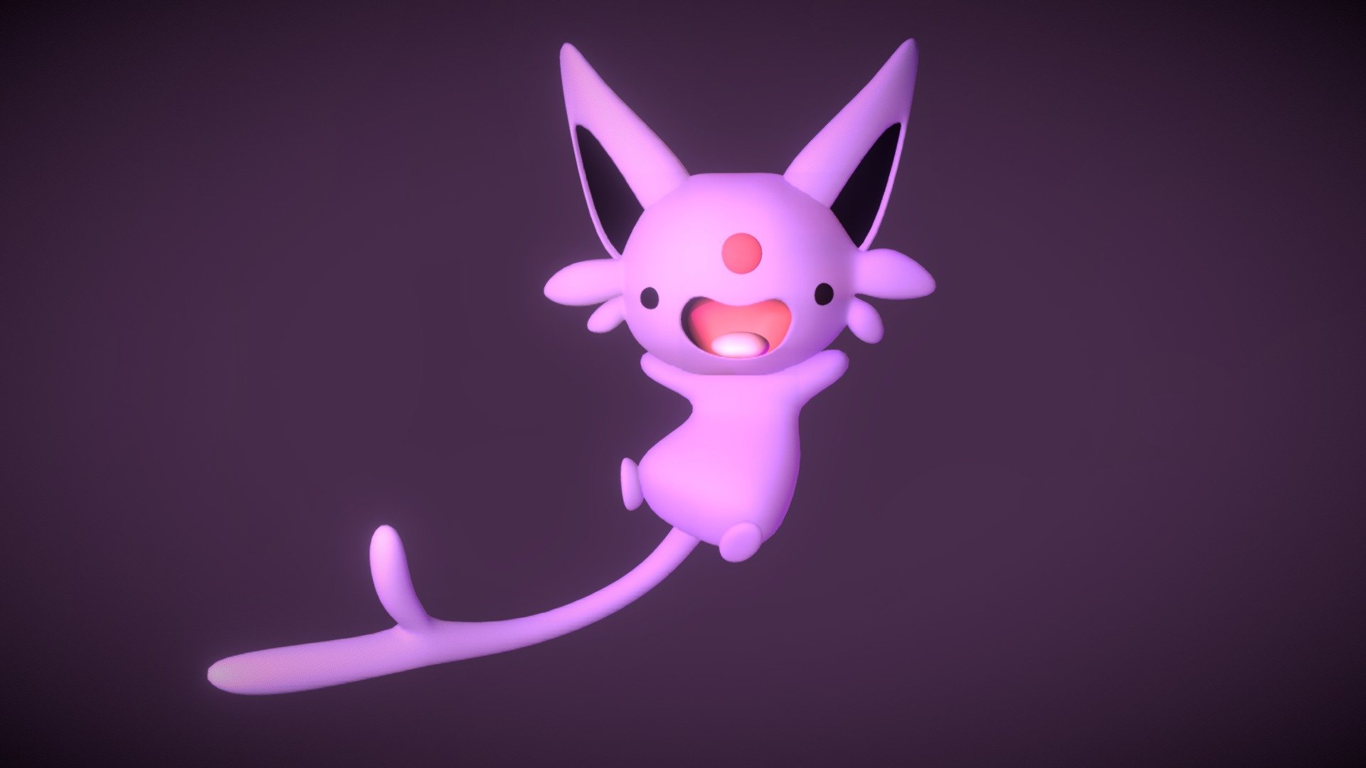 Espeon - 3D model by Amon Sthapit (@amonrs) [54efbed] - Sketchfab