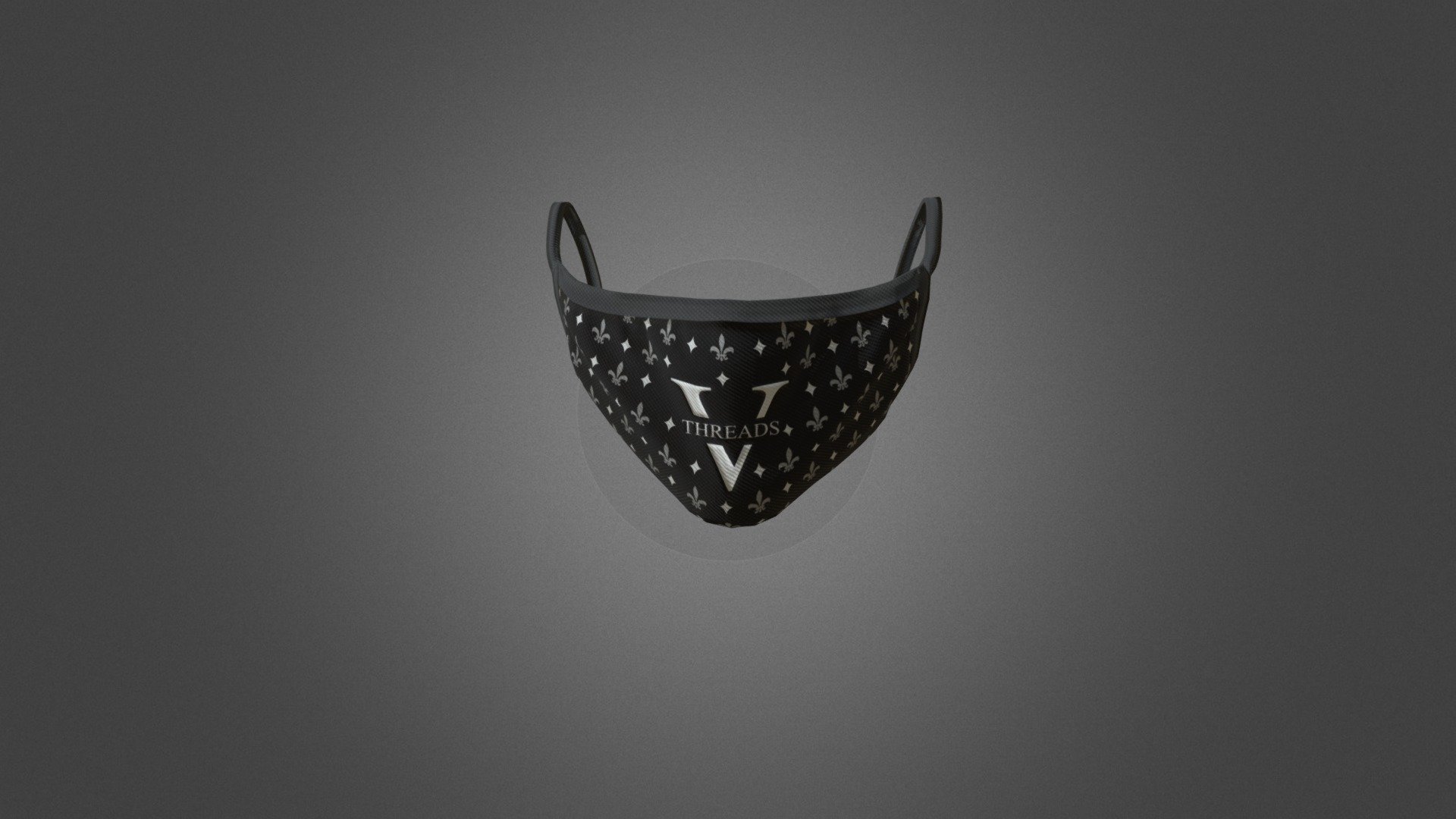 Cloth Face Mask - 3D model by VirtualThreads [54f0e4d] - Sketchfab