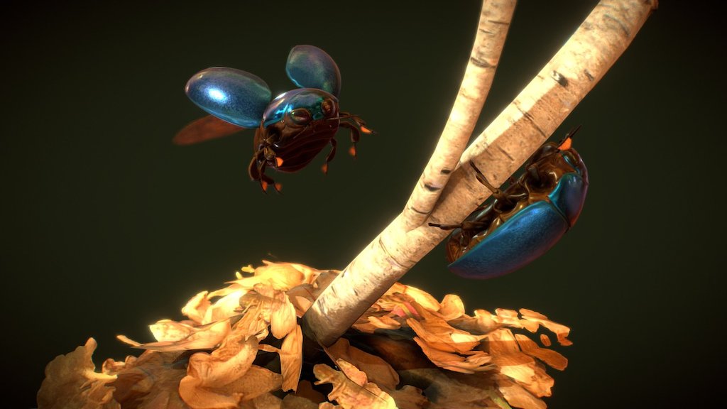 Scarabs - Download Free 3D model by Abimael Gonzalez (@abimaelgonzalez ...
