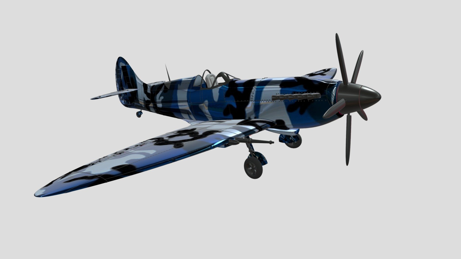 Spit Fire - 3D model by Angieuc.ID [54f2ef5] - Sketchfab