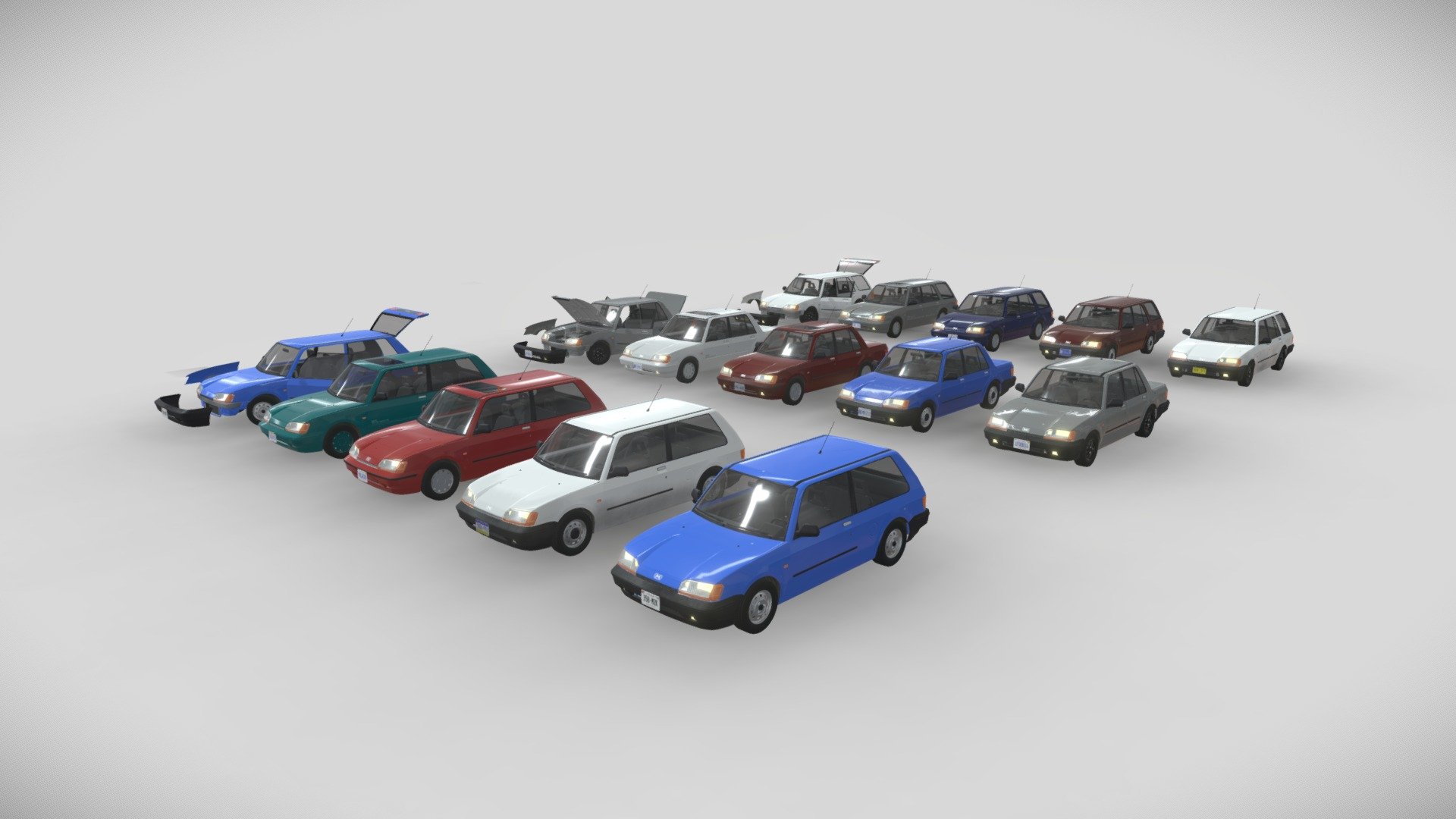 1991 Hamada Visa - 3D model by Andrew Duong (@aduong278) [54f36e0 ...