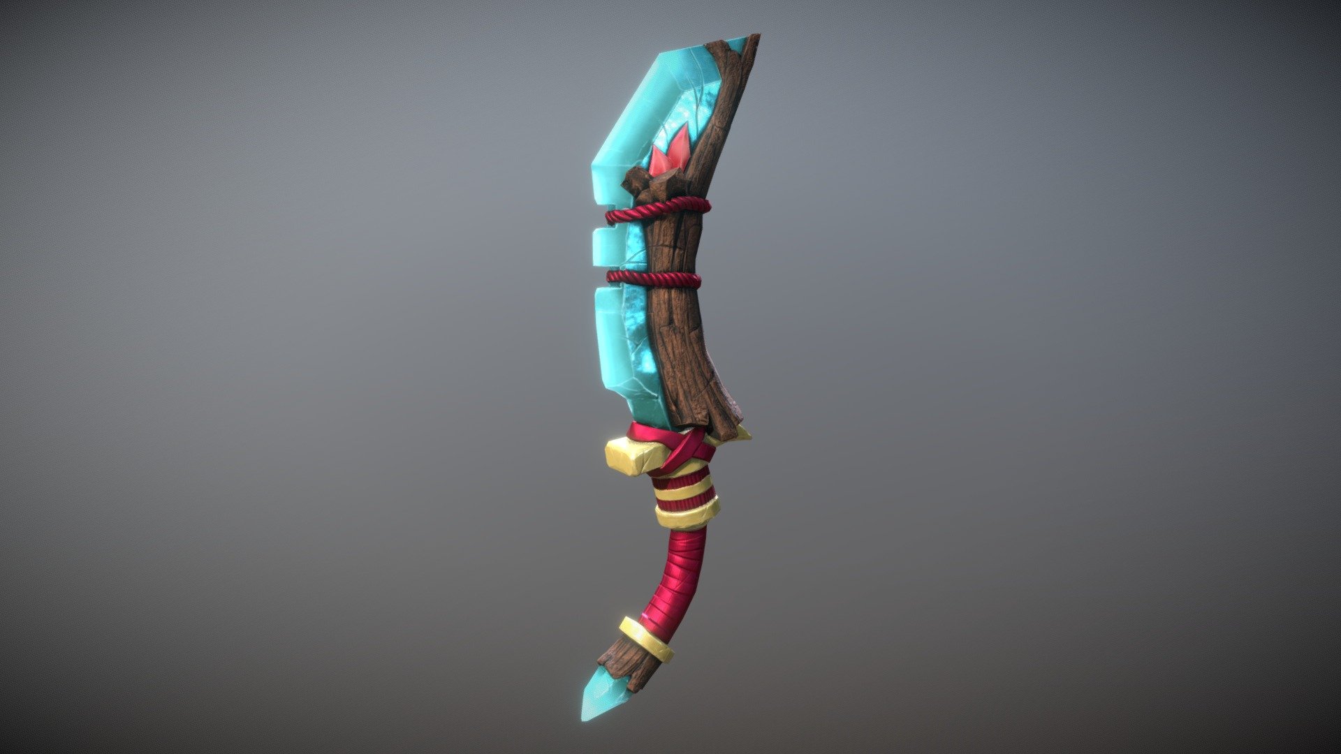 Runic Dagger (Substance Painter) - 3D model by MonsterTrex [54f486e ...