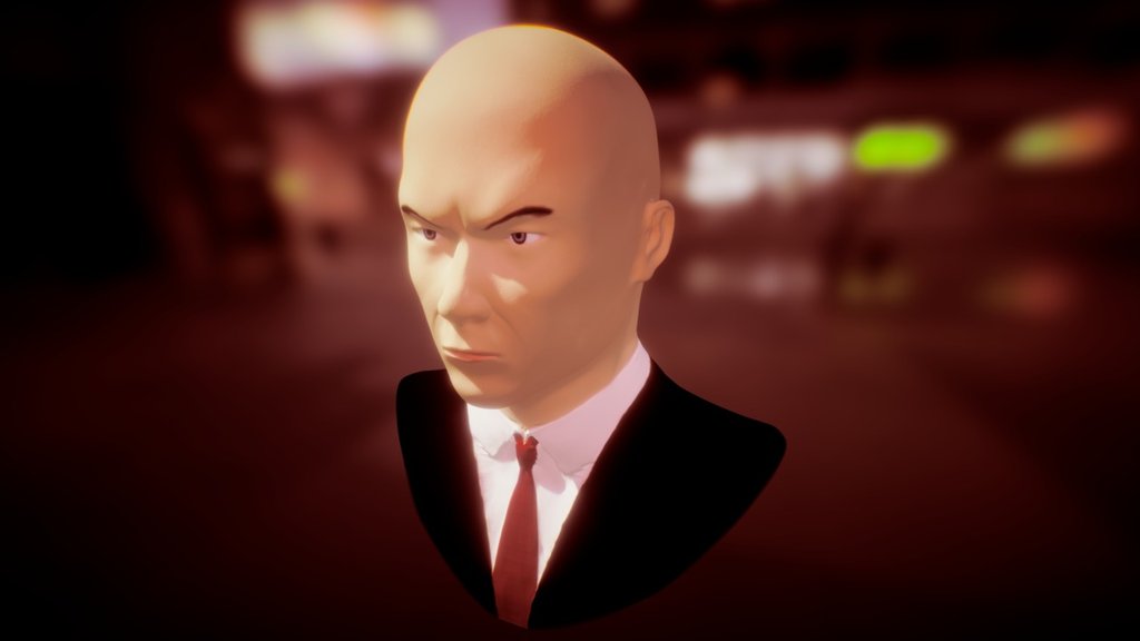 Agent 47 - 3D model by 斑斑 Spot-Spot (@borispupy) [54f5f40] - Sketchfab