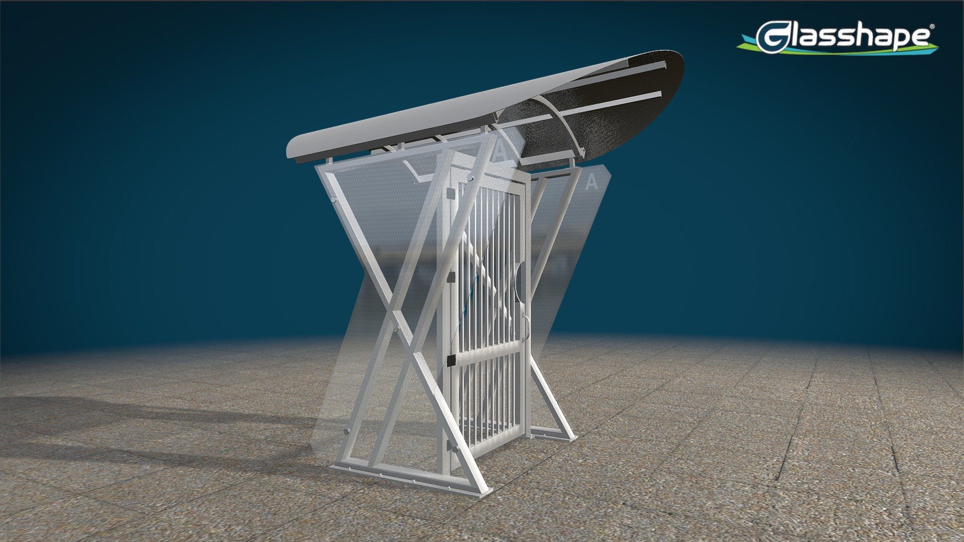 Gulf Harbour Marina - Pier Gate - 3D model by D+V (@andrewbissett) [54f94e2] - Sketchfab