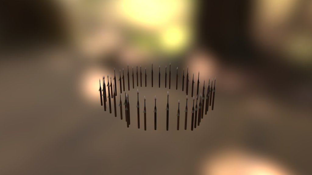 Spike Walls - 3D model by Casterhorst [54fa348] - Sketchfab