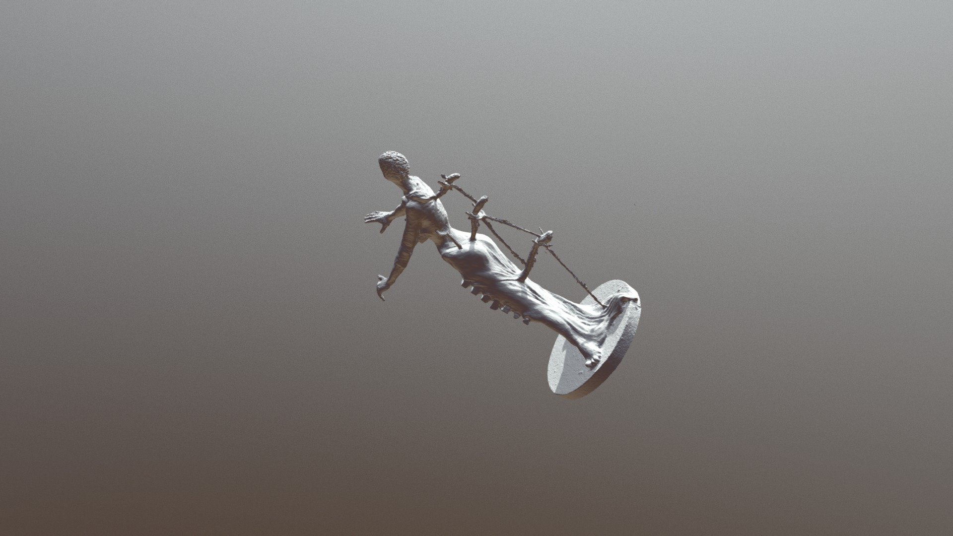 Miniature-Salvador Dali - 3D model by kksouza [54fa365] - Sketchfab