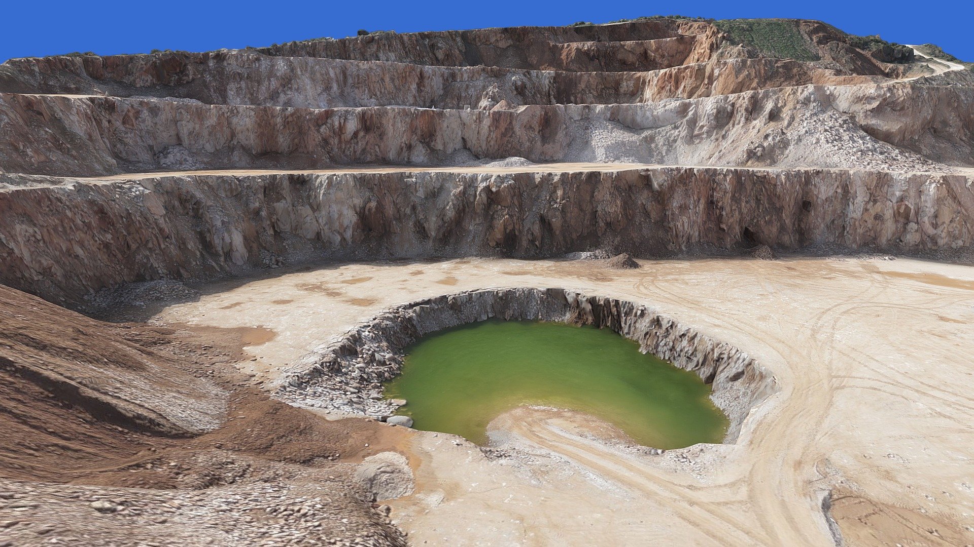 Great Marble Quarry - Buy Royalty Free 3D model by ScanLife [54faef5 ...