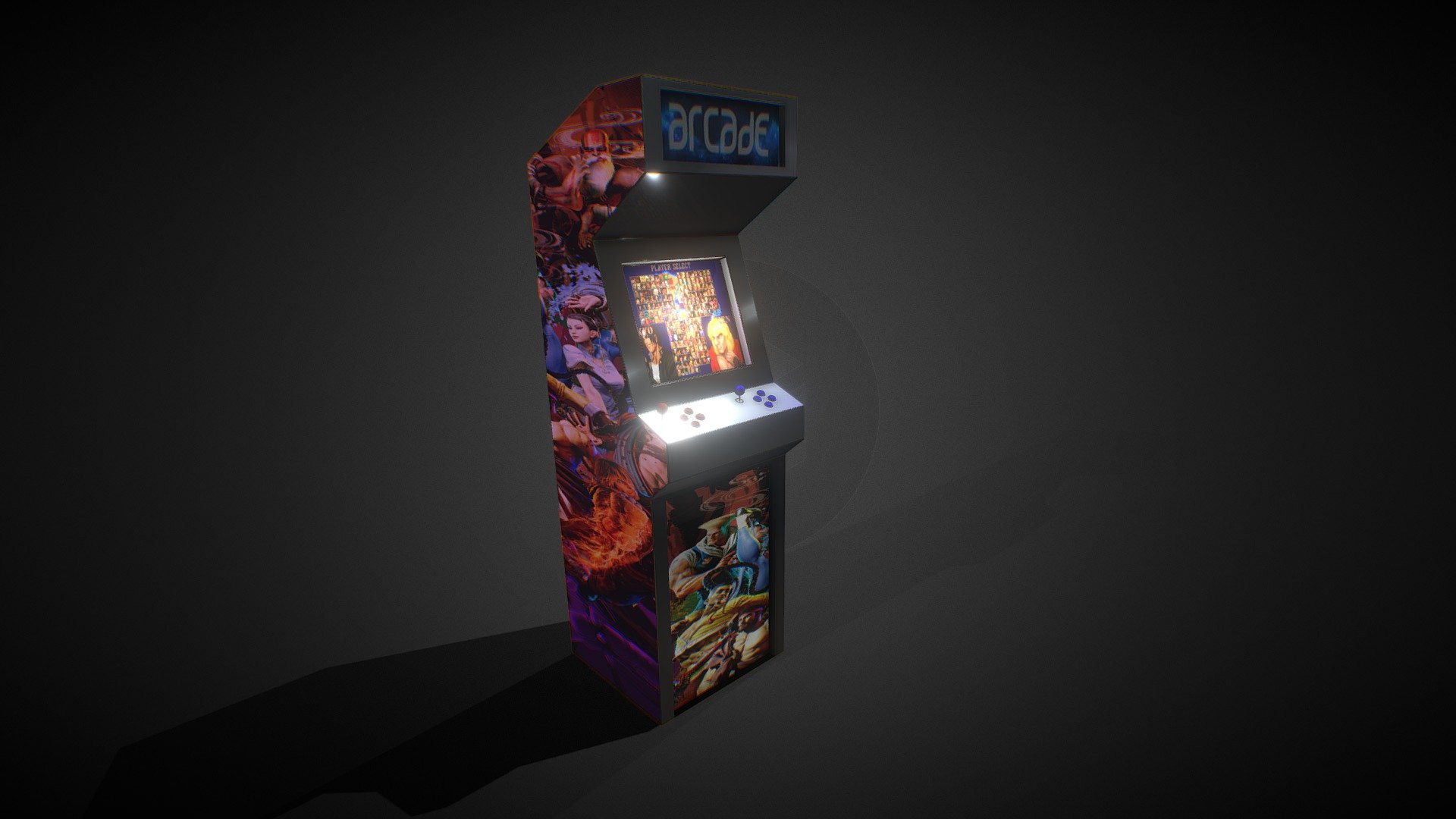 Arcade Machine - Download Free 3D model by Notto (@nottoo) [54fc11a ...