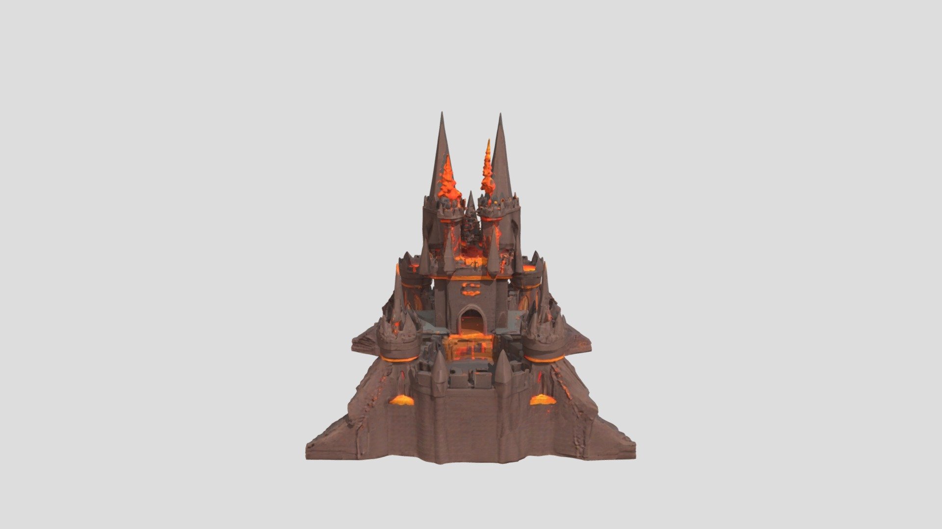 lava castle - Download Free 3D model by adam (@khodjaadam3) [54fd06b ...