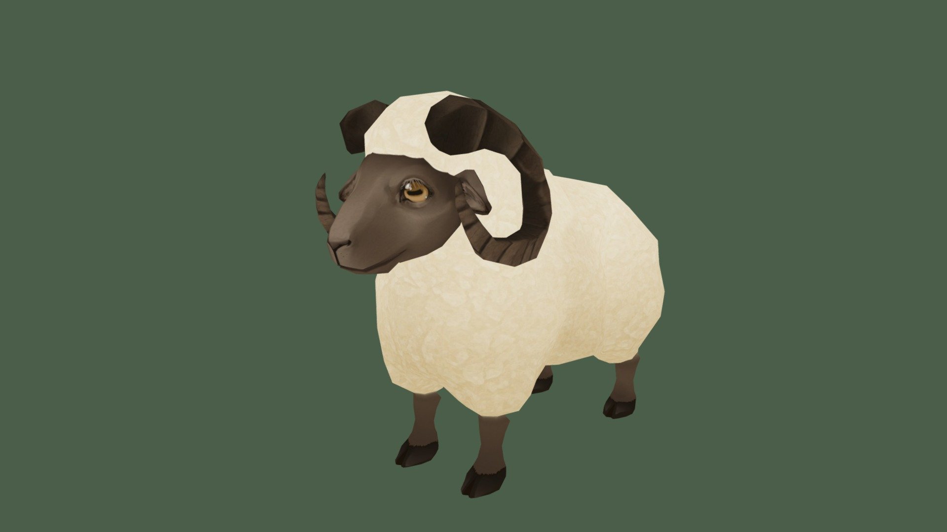 Sheep (Basic Animation) - 3D model by ChristineDesigns [54fdab4 ...