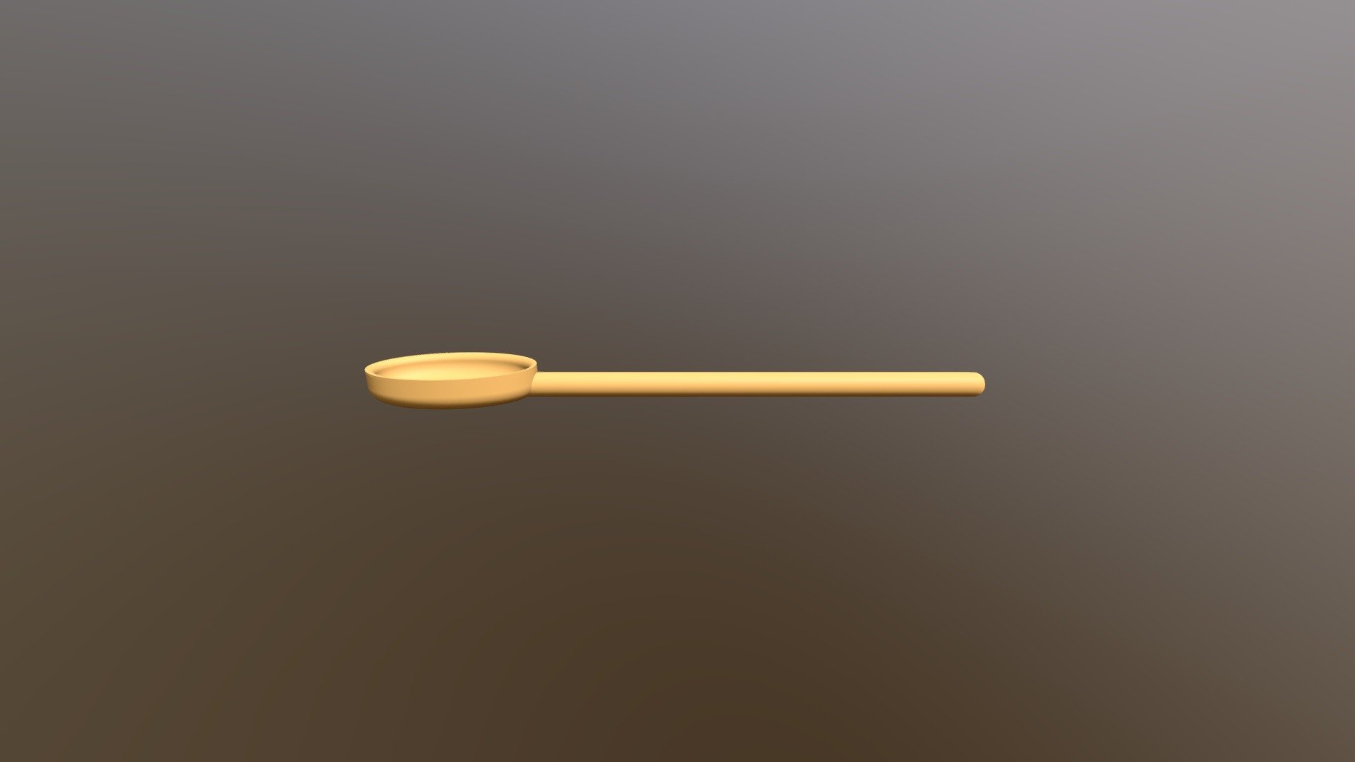 3d spoon model for artifact by Noah Henok - Download Free 3D model by ...