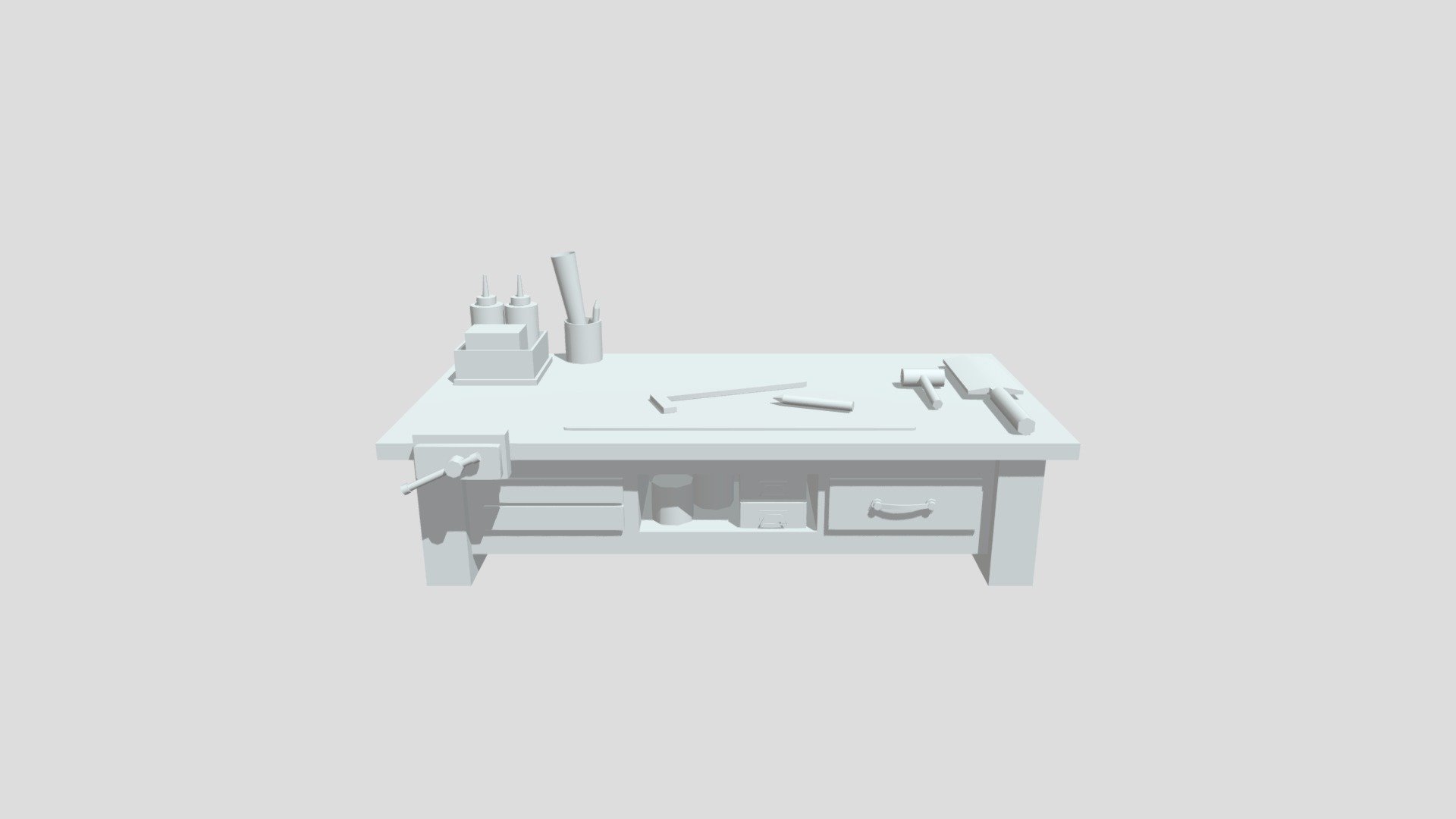 workbench_fbx - 3D model by eraydemirel88 [54ff04b] - Sketchfab