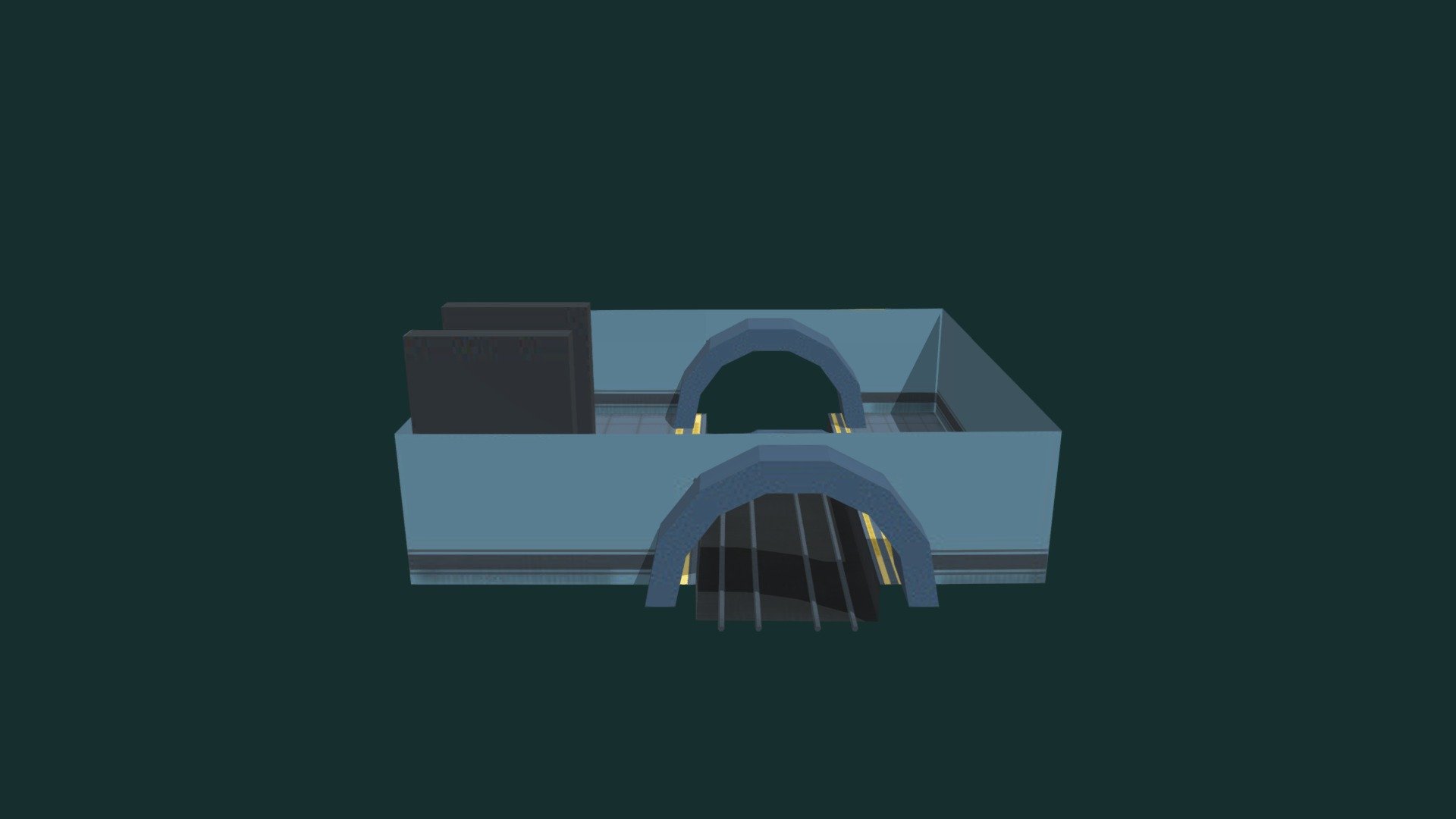 Train Station - 3D model by sebastianMMS [54ff63c] - Sketchfab