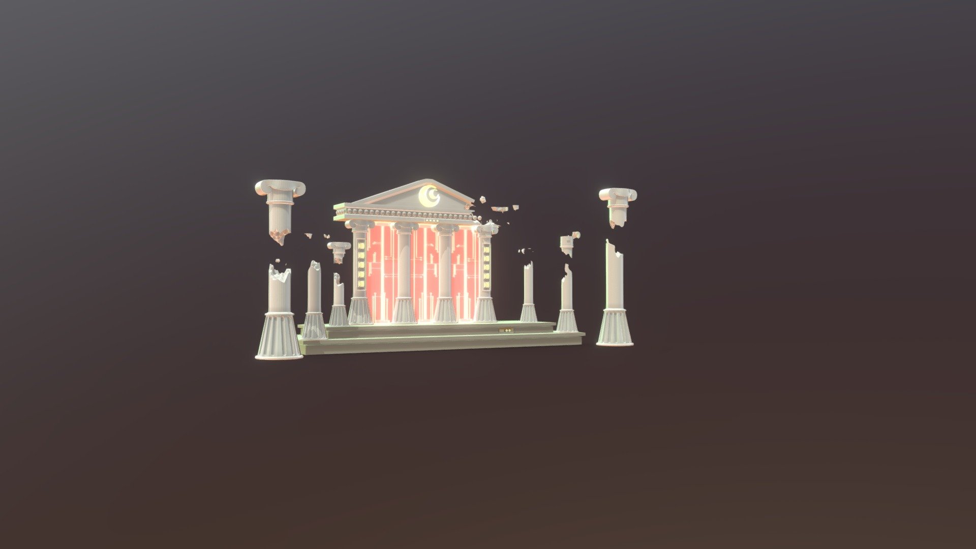 gateway - 3D model by IsaKoppen [54fff34] - Sketchfab
