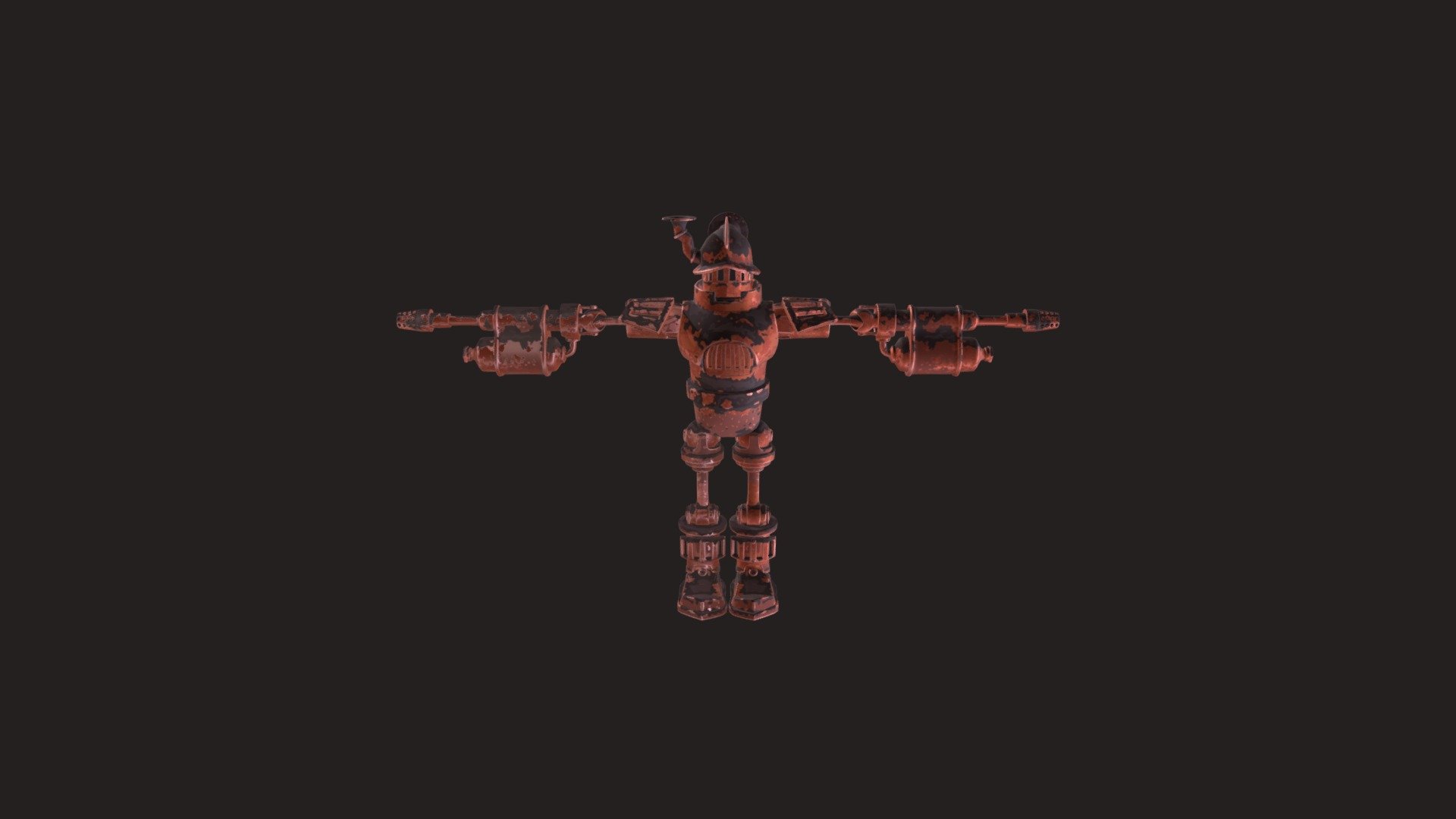 Furnace Bot - 3D model by josephworks [5500e9e] - Sketchfab