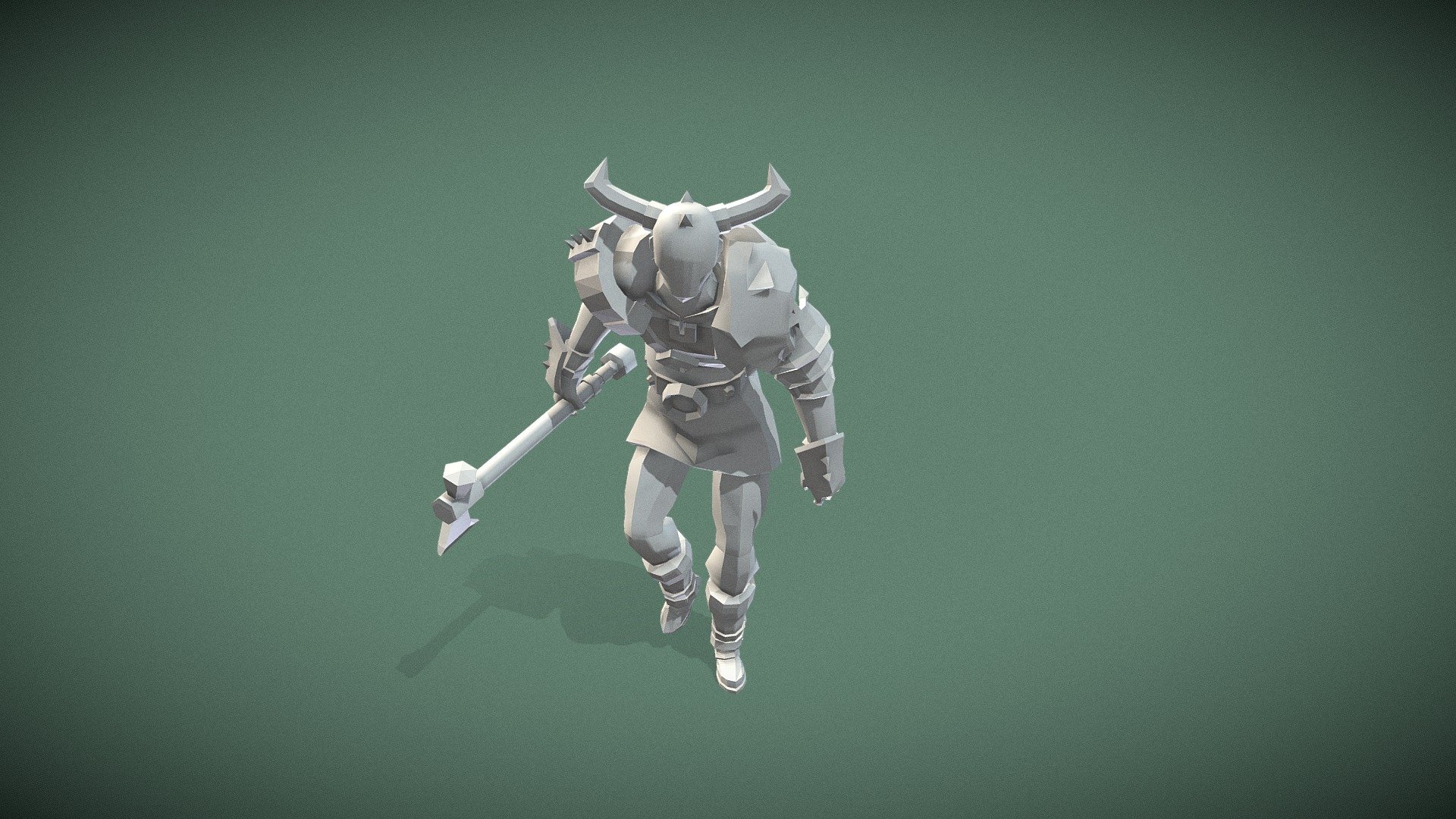 Soullike Style Axeman _Weapon Animations - 3D model by DexStudio ...