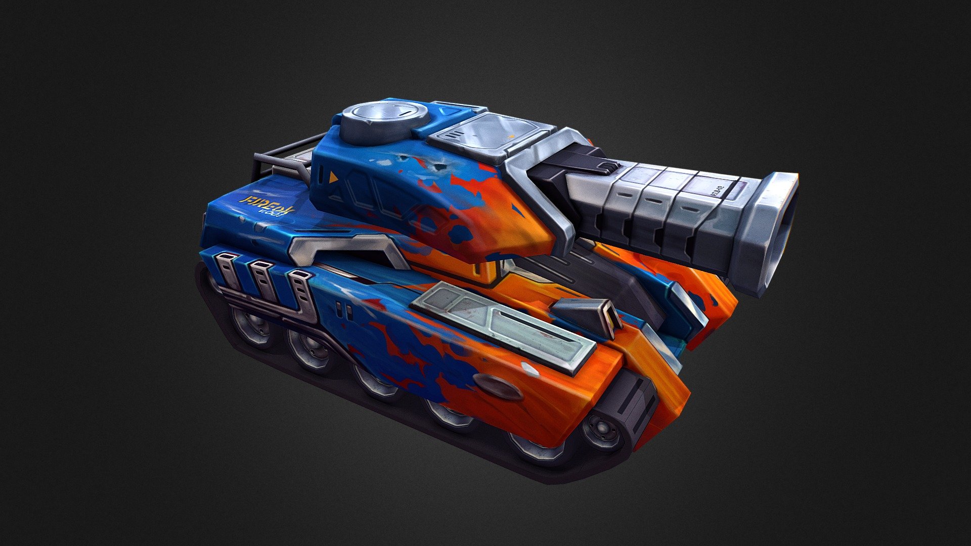 Tank 003 Skin 02 - 3D model by Vlad Ovoy (@mitrilsh9) [5501d6a] - Sketchfab