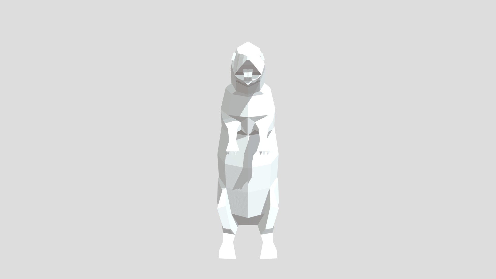 Gopher from Poly by Google - Download Free 3D model by IronEqual (@ie ...