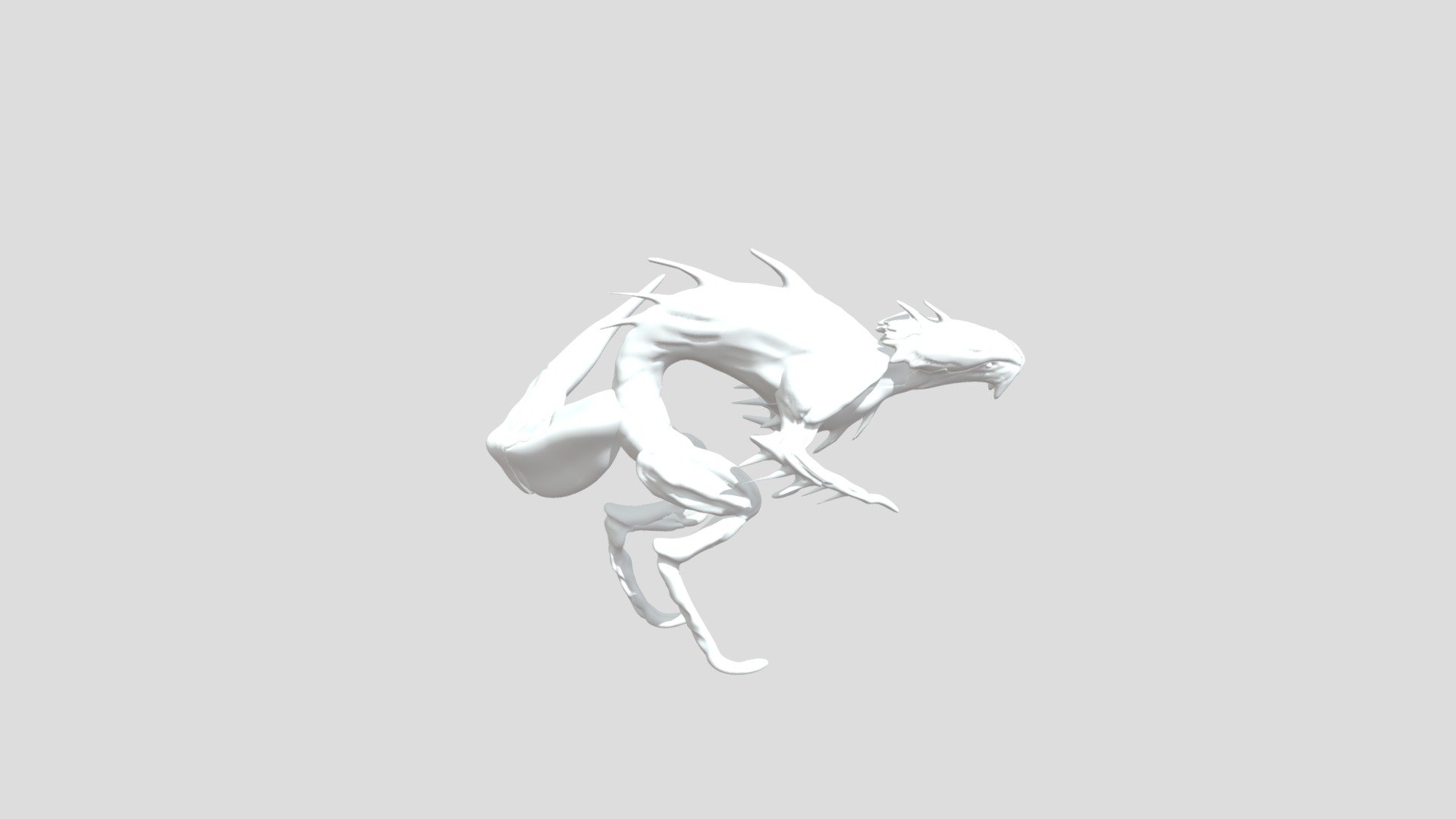 Monster - 3D model by bszupercsenge [55051c5] - Sketchfab