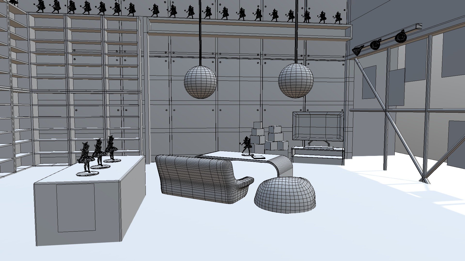 MC Room 2 - 3D model by mawariworks [5507617] - Sketchfab