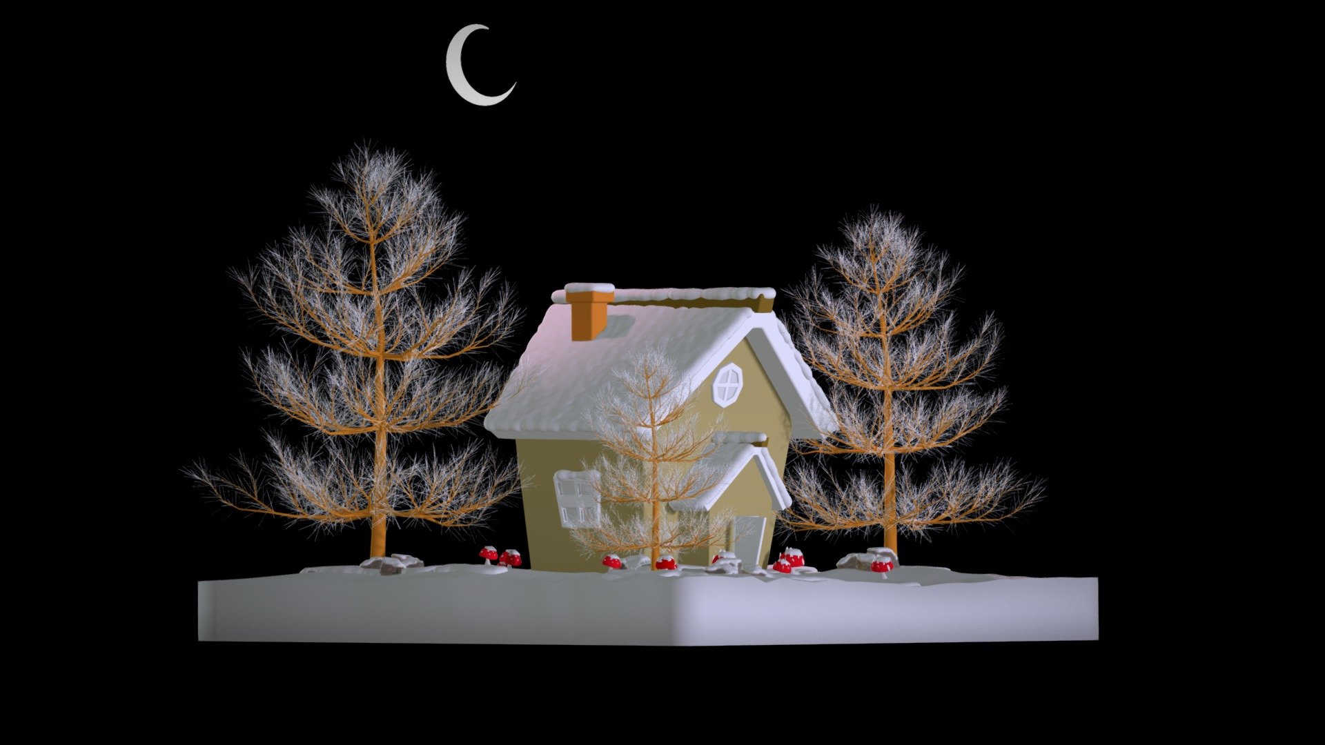 Night Home - 3D model by nolvabir [550810f] - Sketchfab